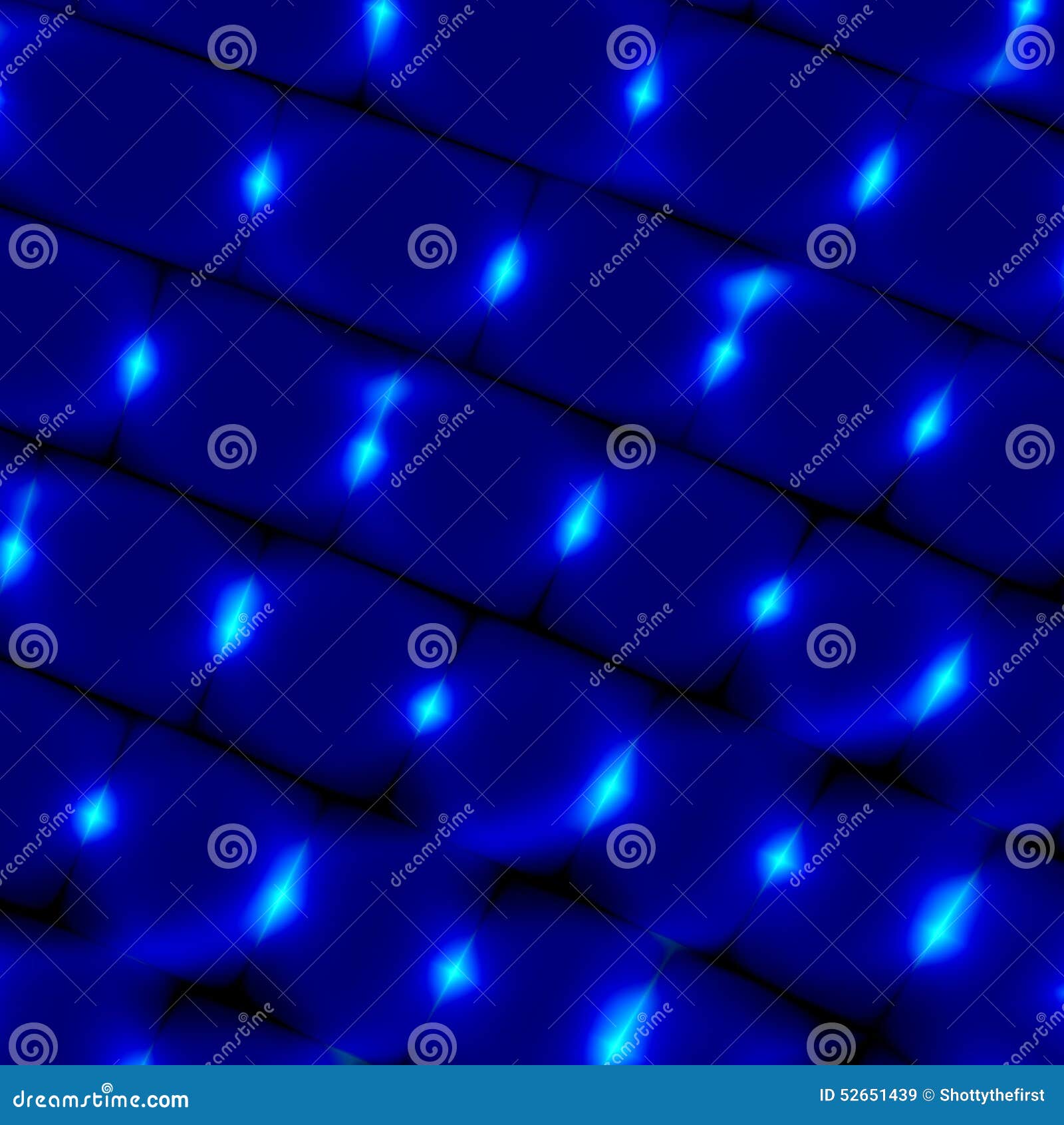 Creative Futuristic Blue Artwork. Network Concept. Digital Abstract ...