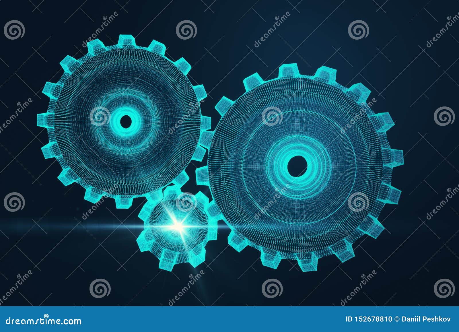 Creative gears texture stock illustration. Illustration of creative ...