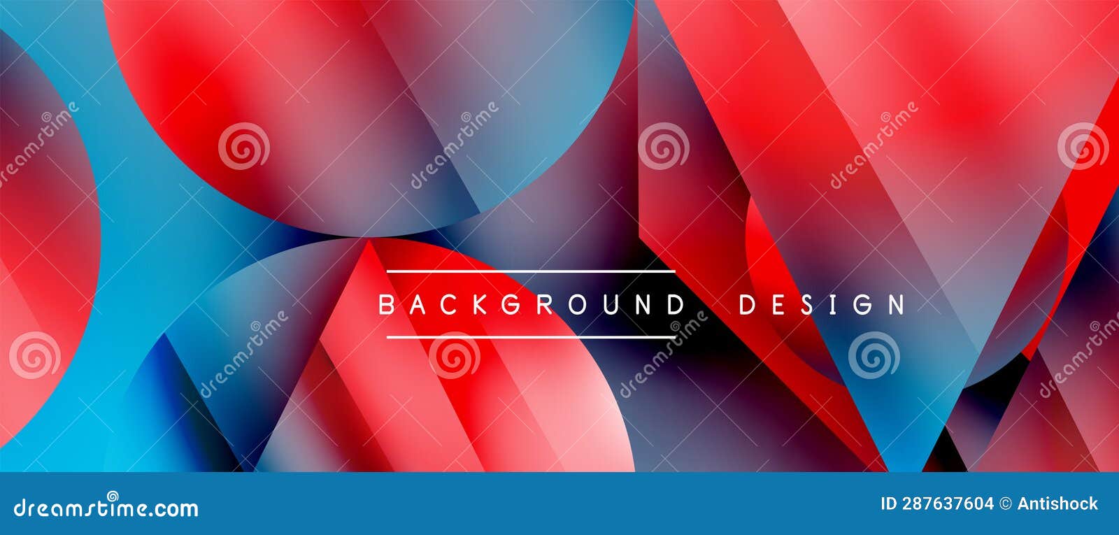 Creative Geometric Background Design Template Stock Illustration ...