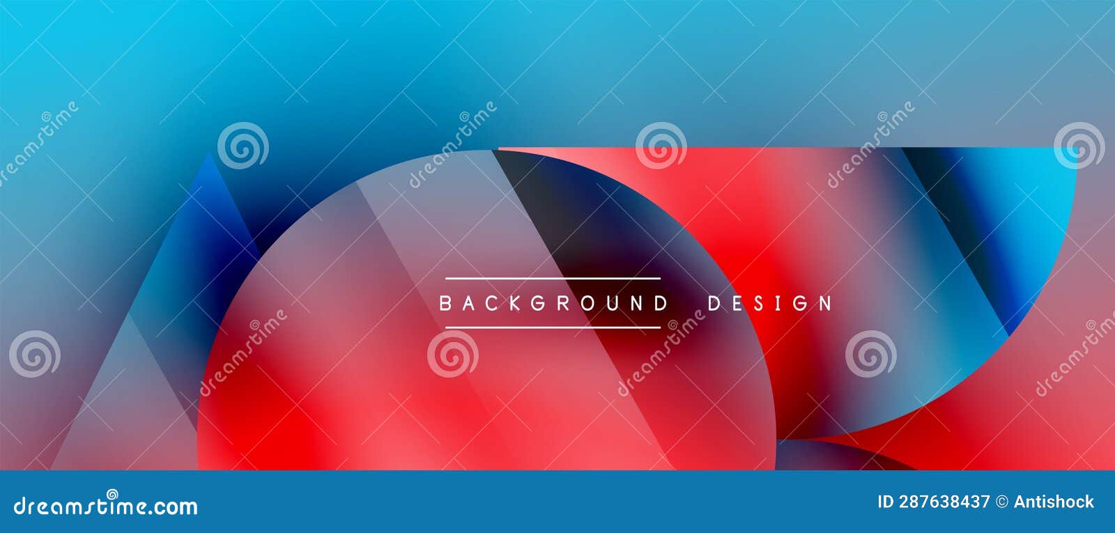 Creative Geometric Background Design Template Stock Illustration ...