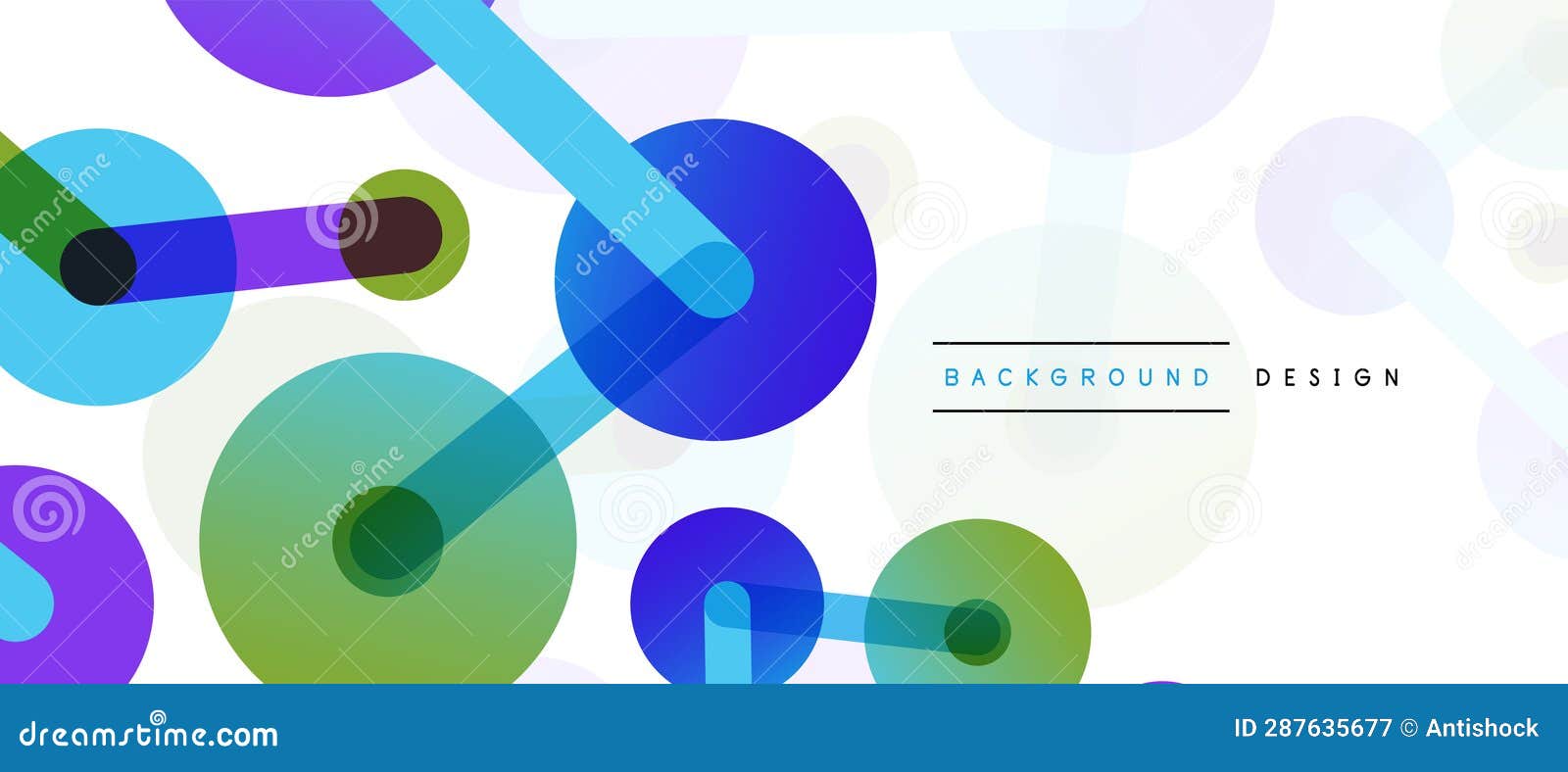 Creative Geometric Background Design Template Stock Vector ...