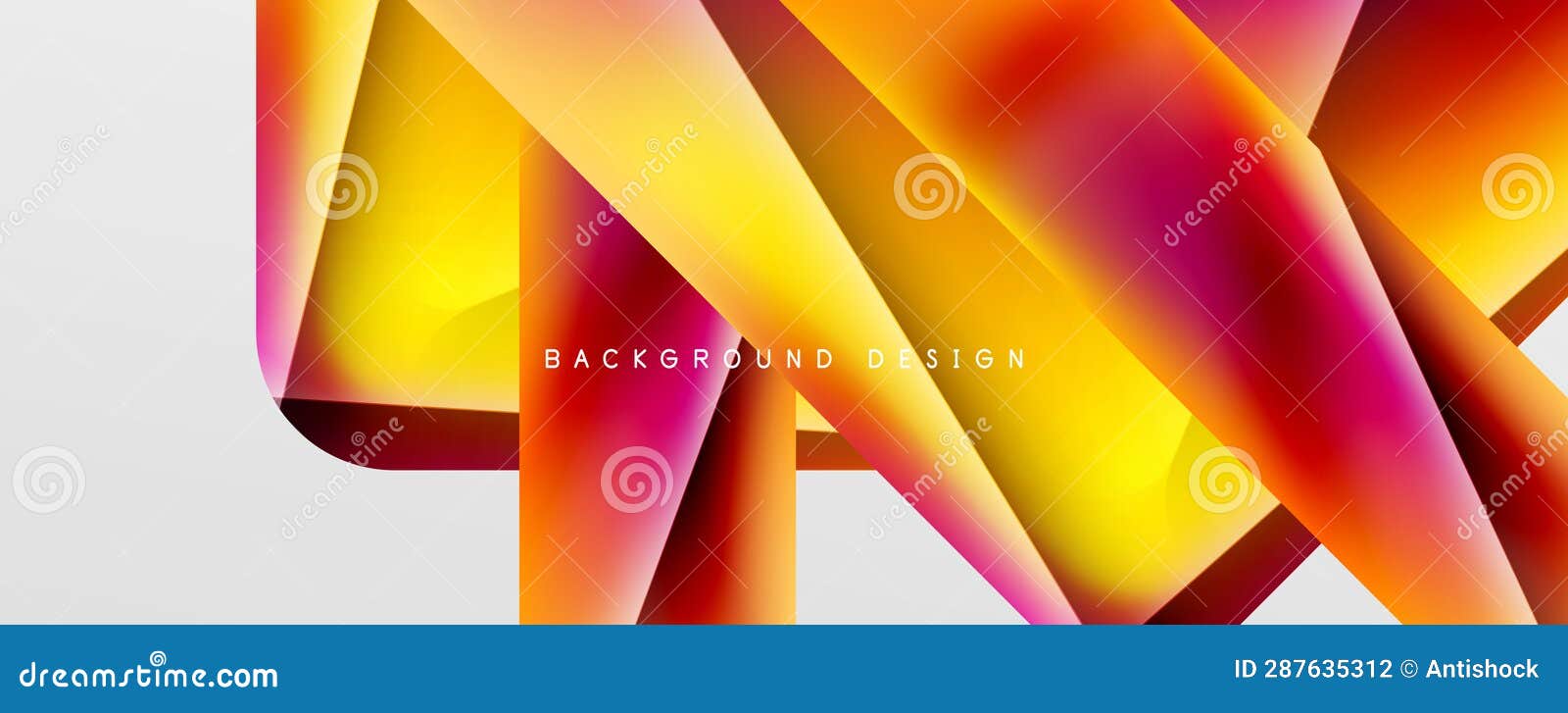 Creative Geometric Background Design Template Stock Vector ...