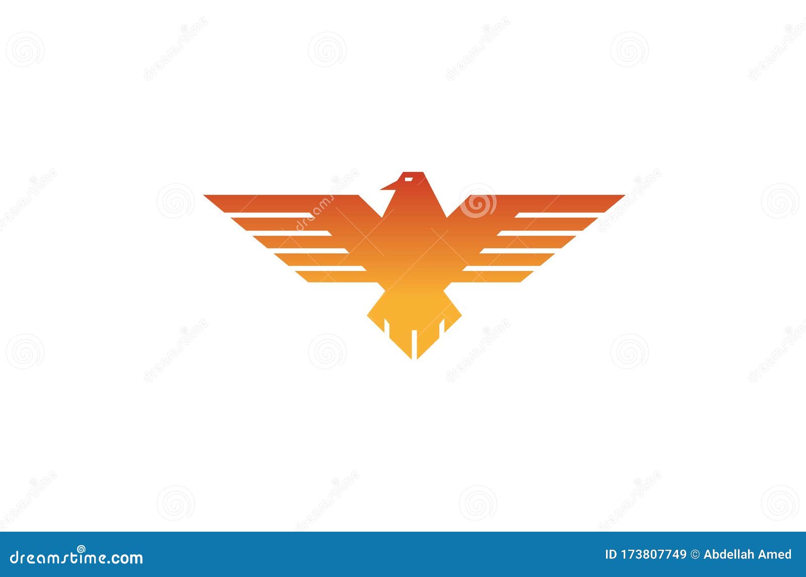 Creative Geometric Eagle Logo Stock Vector - Illustration of insignia ...