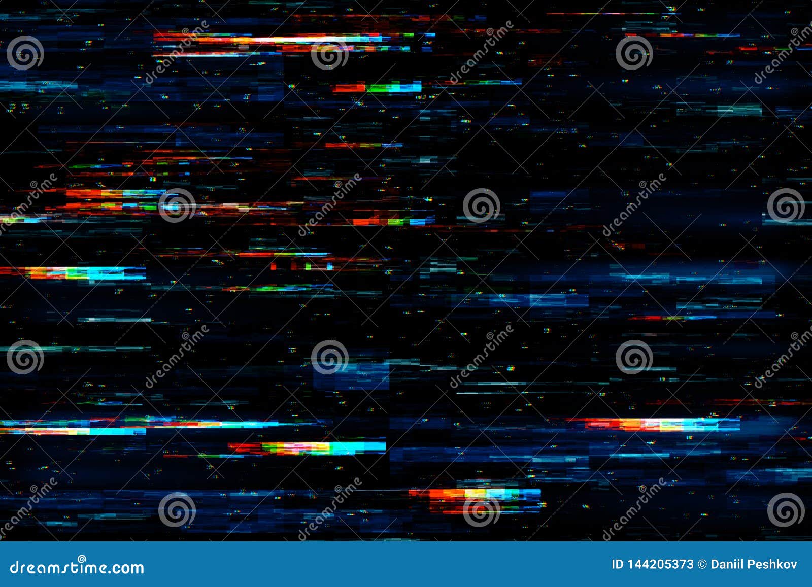 Creative glitch wallpaper stock illustration. Illustration of digital ...