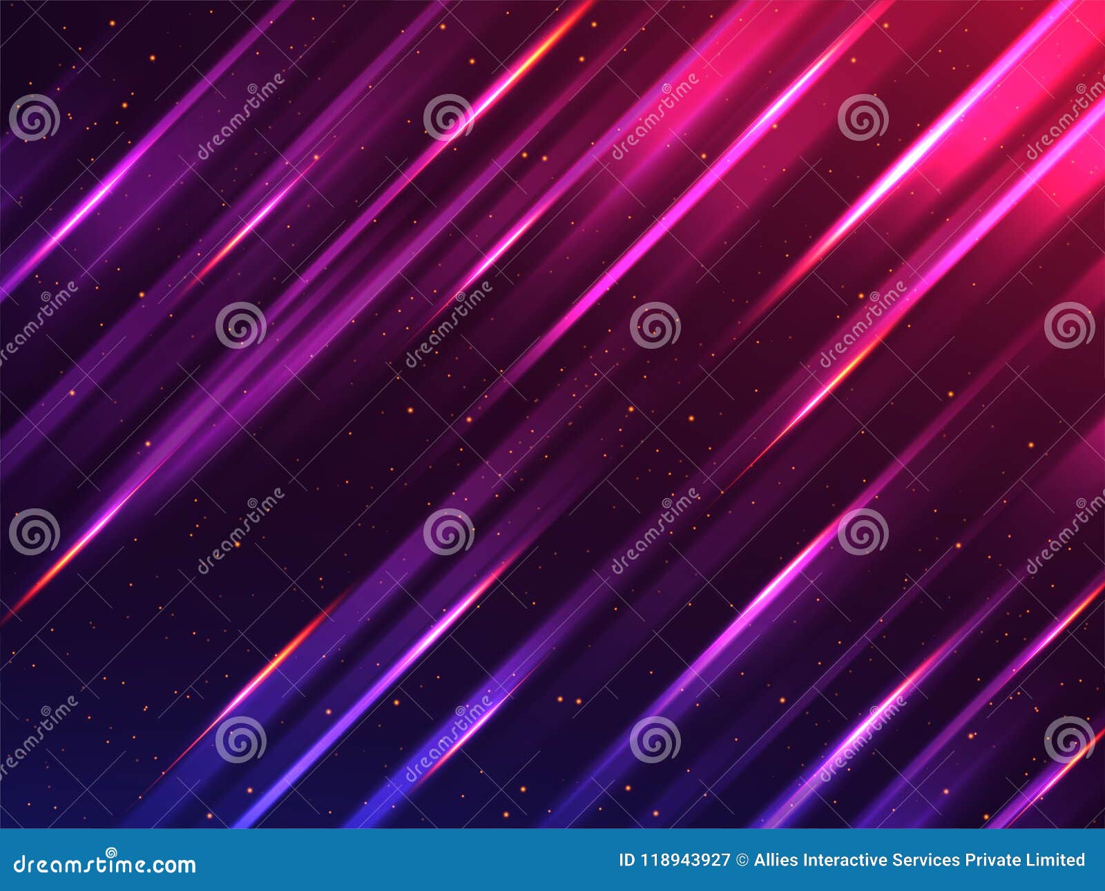 Creative Glowing Abstract Background with Stripes Line Light Eff Stock ...