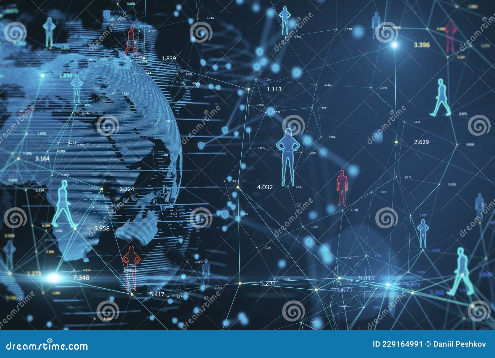 Transformation People Blueprint Cartoon Vector | CartoonDealer.com ...