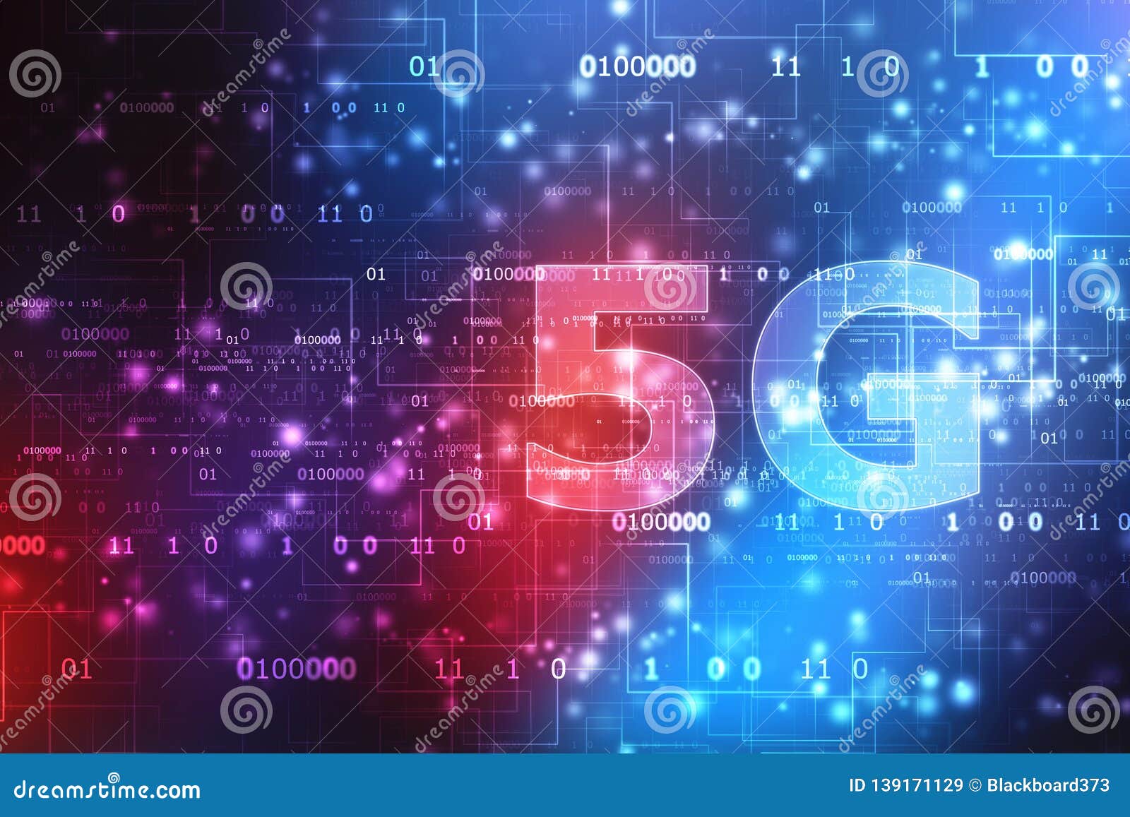 Creative Glowing 5G Backdrop. Mobile Internet Concept, 5G Internet ...