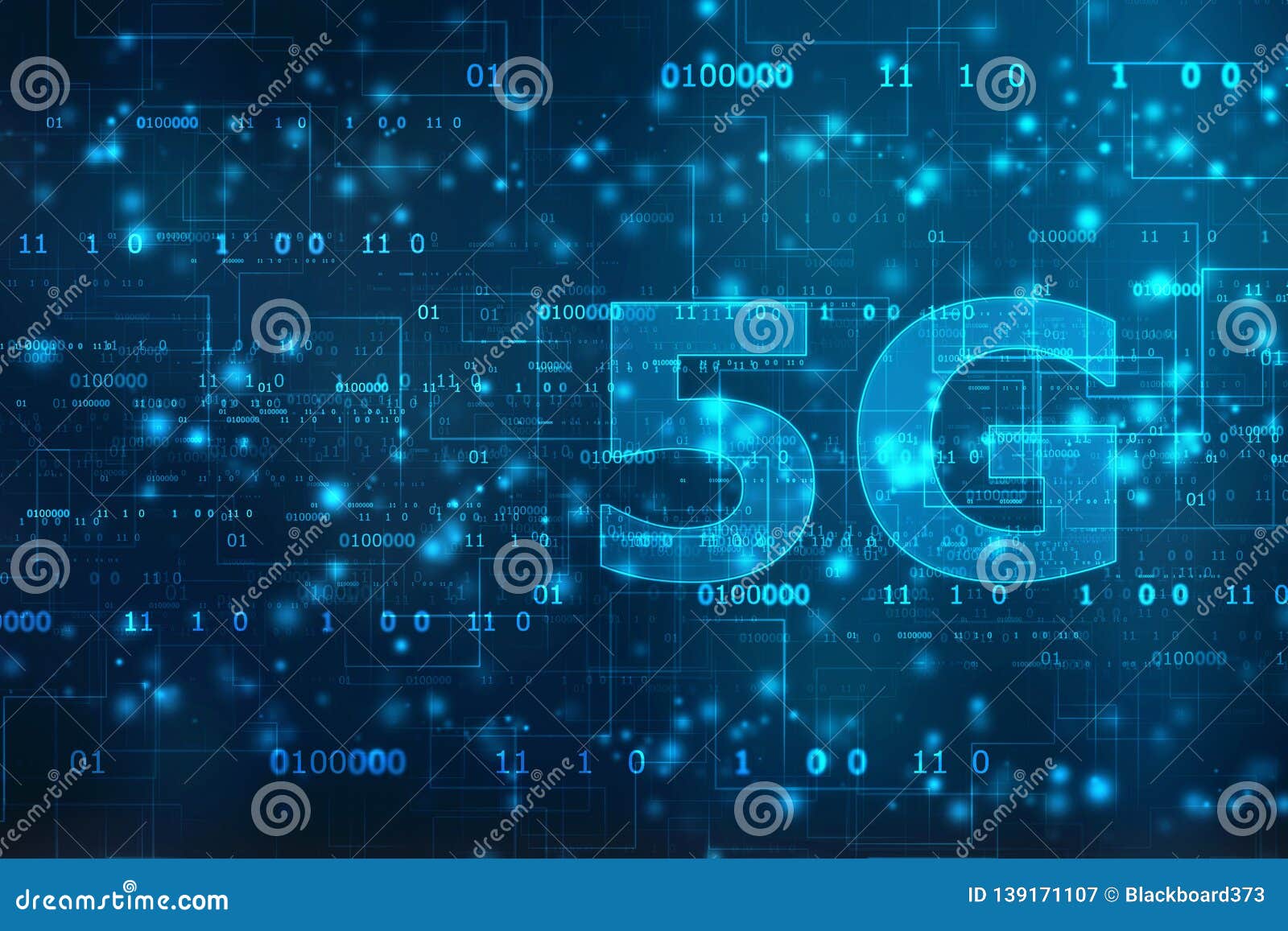 Creative Glowing 5G Backdrop. Mobile Internet Concept, 5G Internet ...