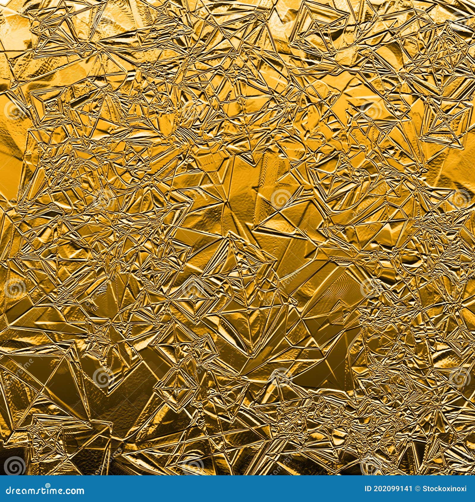 Creative Golden Material Texture Gold Leaf Surface Stock Illustration ...