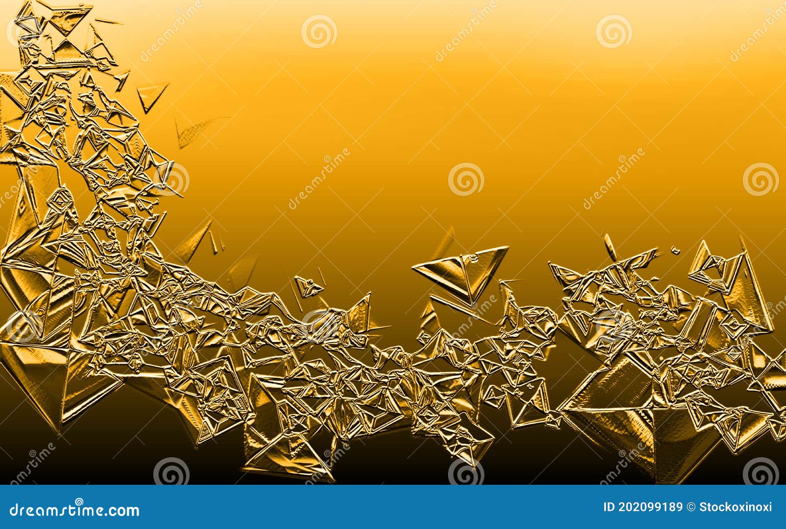 Creative Golden Material Texture Modern Layout Design Stock ...