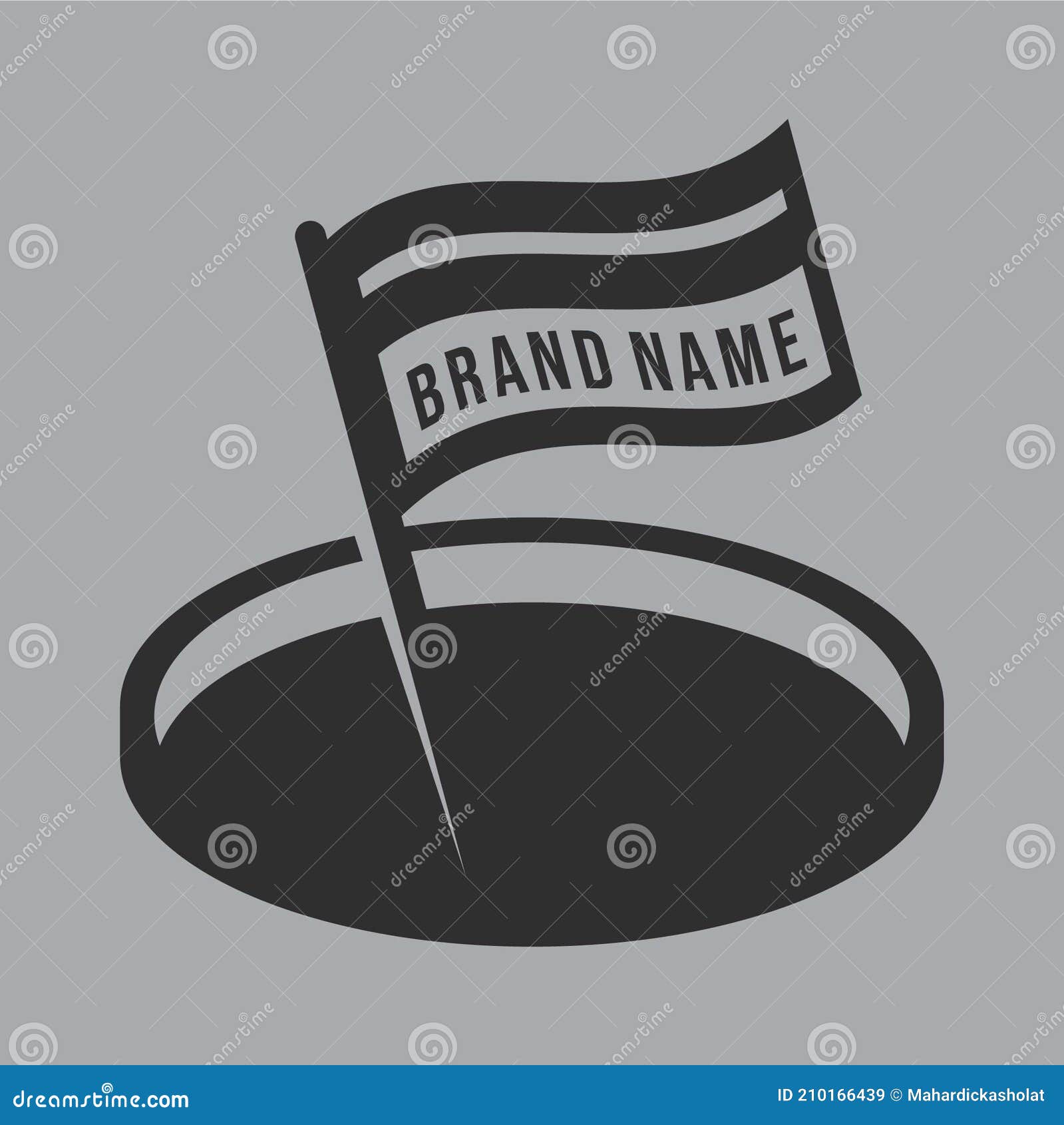 Creative Golf Logo Vector Template. Modern and Futuristic Concept Stock ...