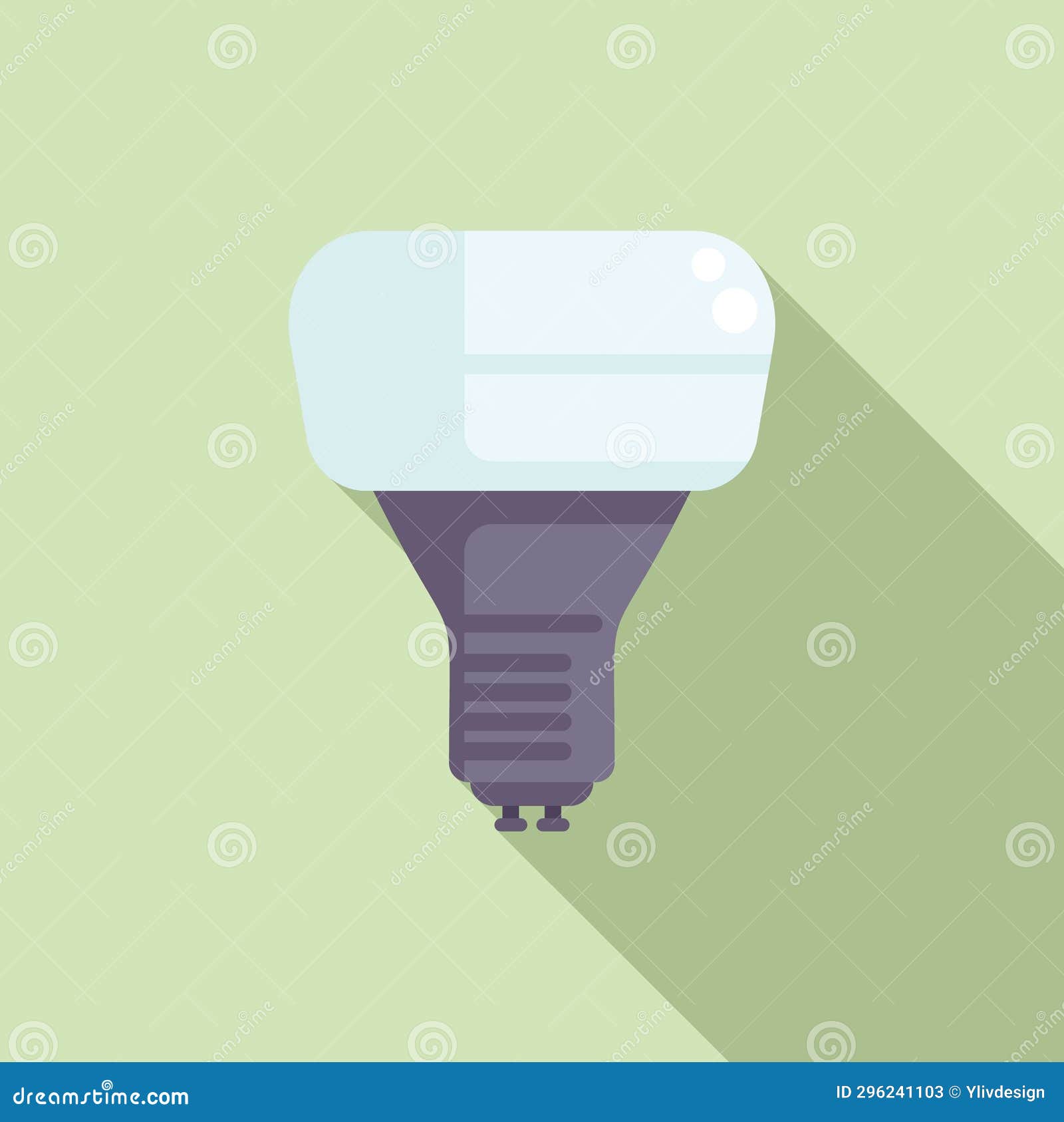 Creative Good Light Icon Flat Vector. Good Residence Stock Vector ...