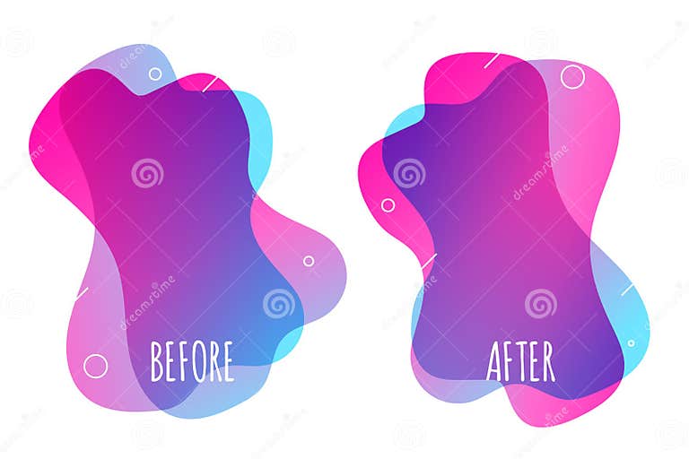 Creative before and after Gradient Background in Battle Concept Stock ...