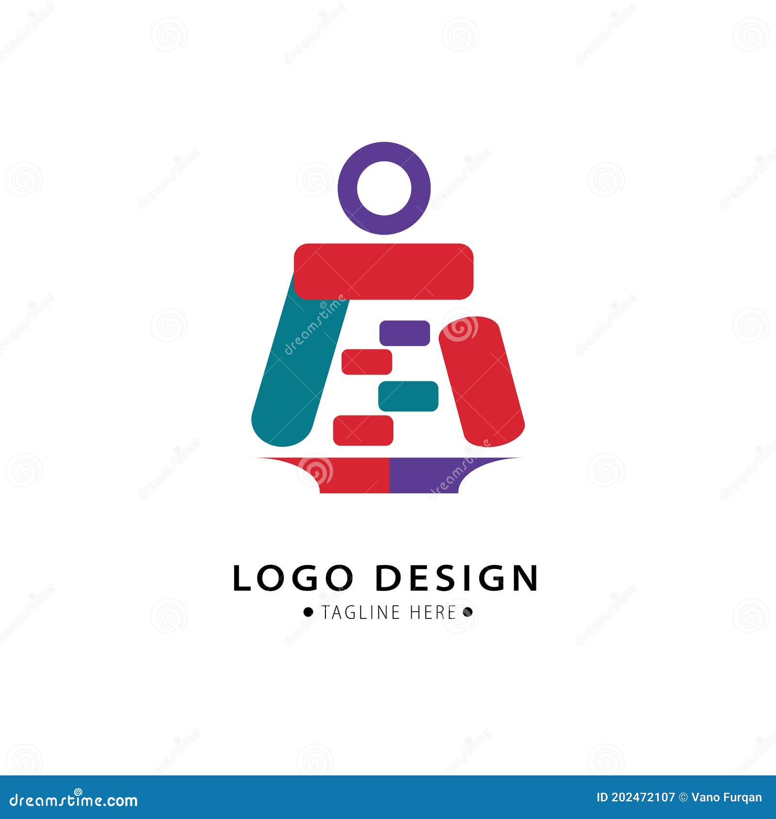 Creative Scale Logo Design Vector Stock Vector - Illustration of great ...