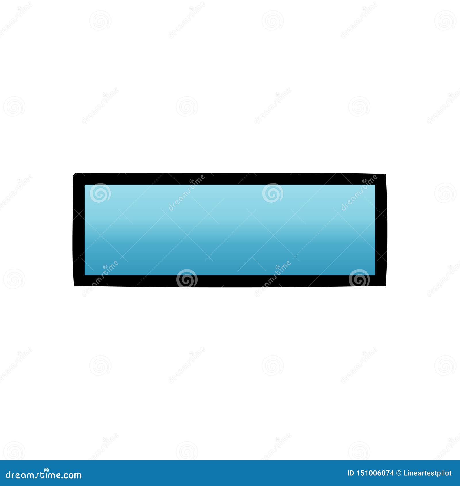 A Creative Gradient Shaded Cartoon Minus Symbol Stock Vector ...