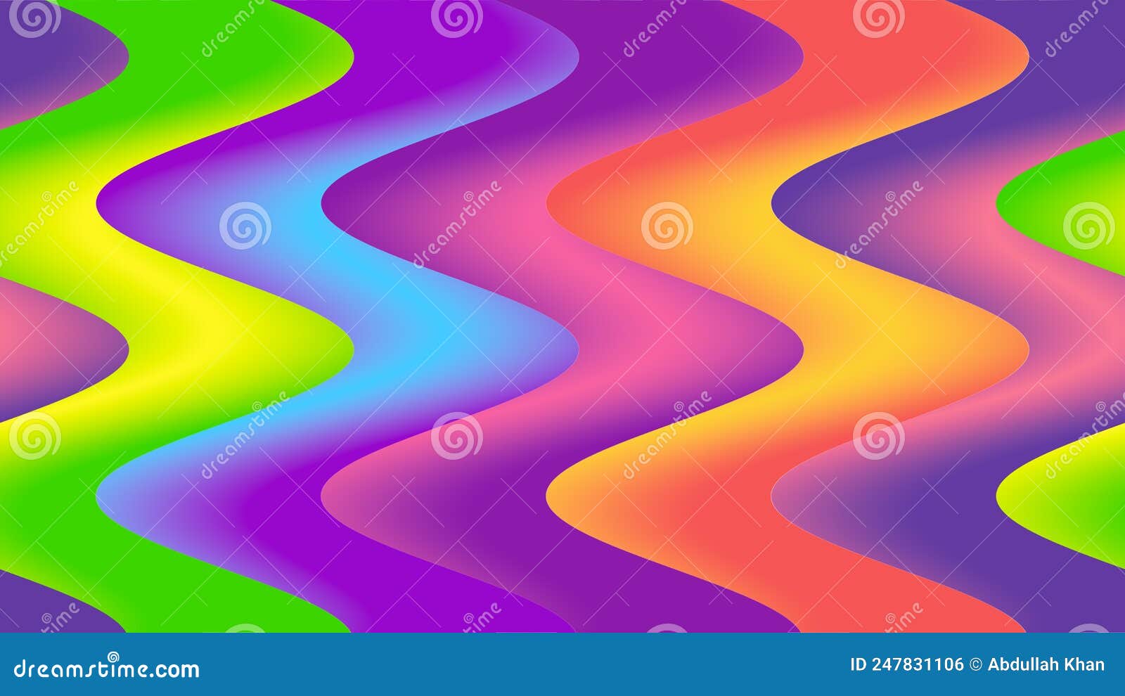Creative Gradient Varicolored Wavy Lines Design Zigzag Pattern Stock ... Creative Gradient Varicolored Wavy Lines Design Zigzag Pattern Stock ...