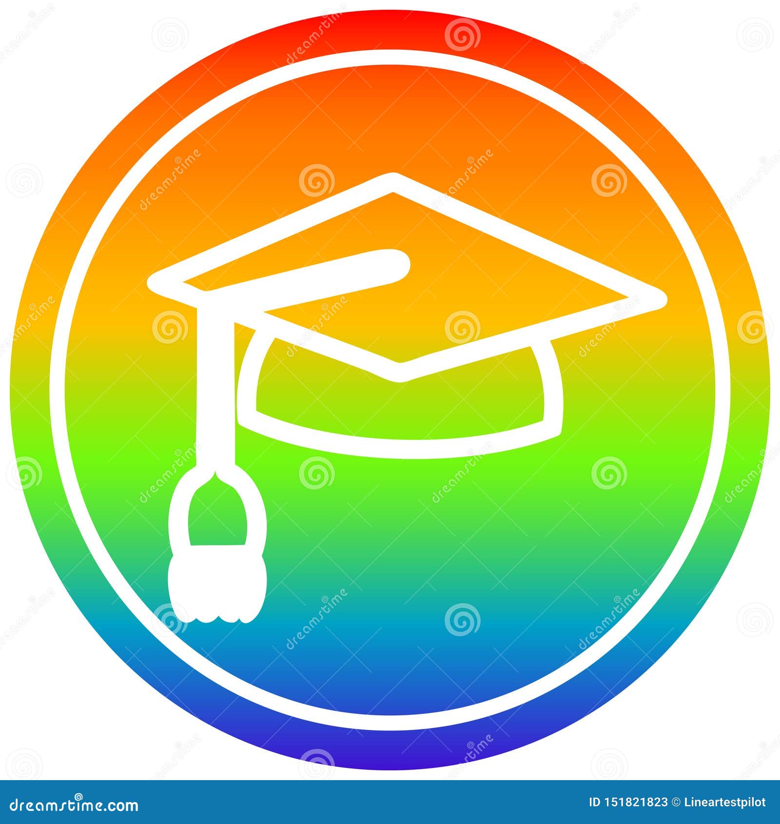 Graduation Cap Graduate University College Hat Icon Sign Symbol Clip ...