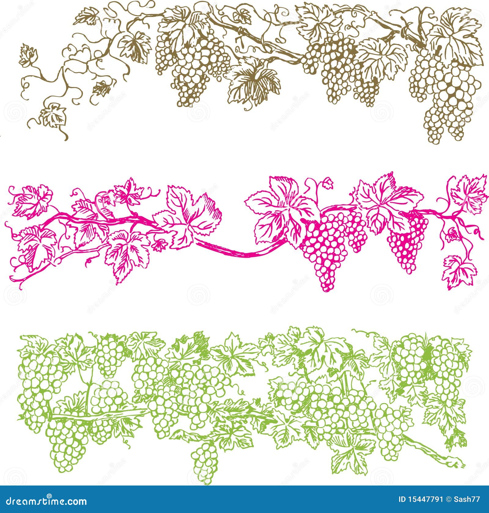 Creative grape bars stock vector. Illustration of frame - 15447791