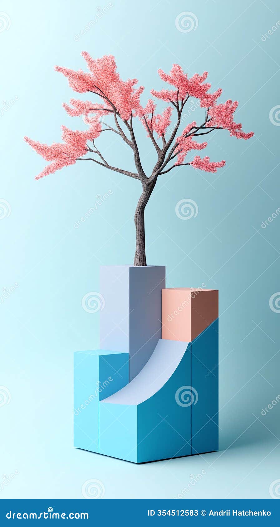 Creative Graph Showing How Small Monthly Deposits Grow Exponentially ...