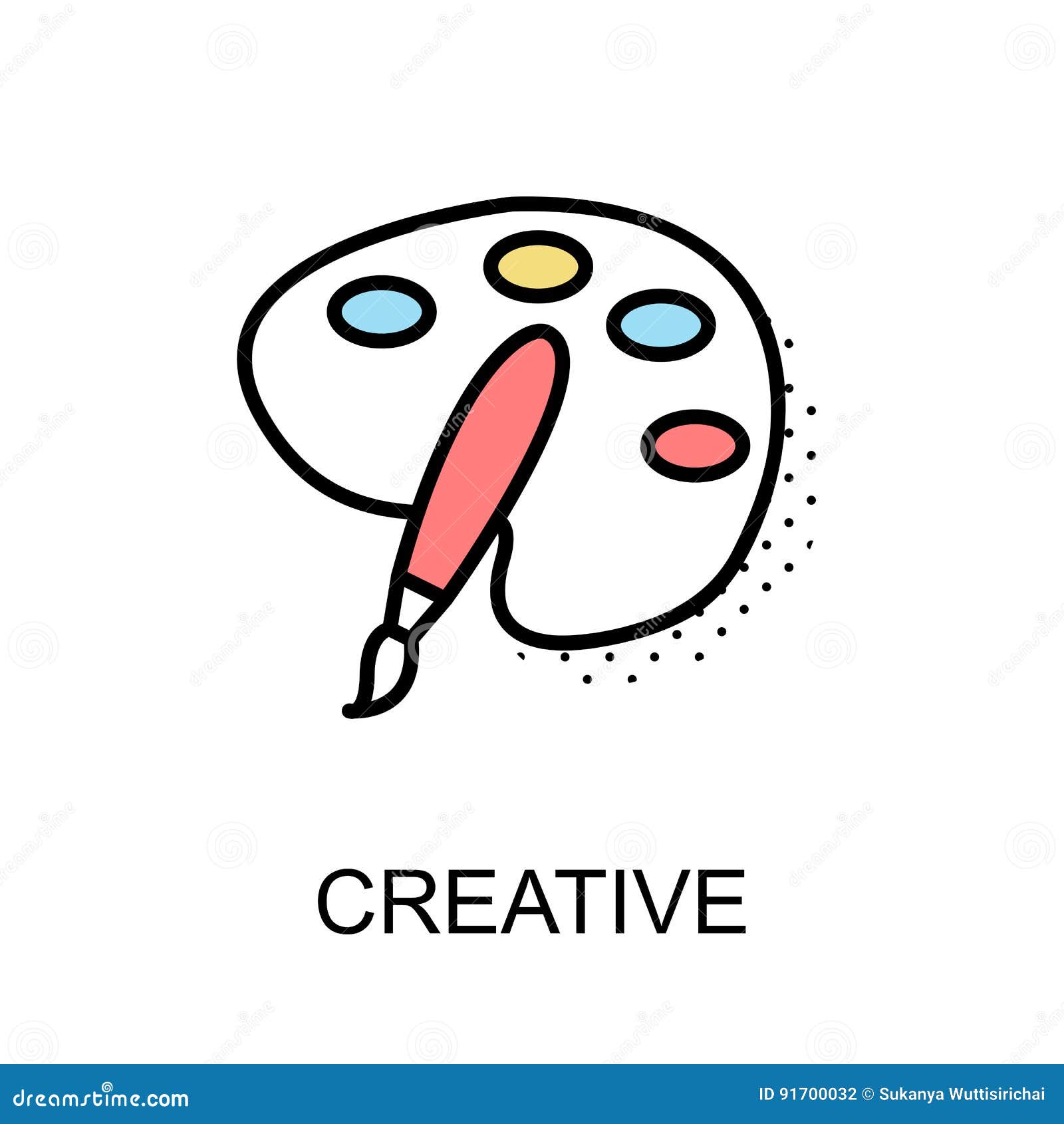 Creative Graphic Icon.Vector Illustration. Stock Illustration ...