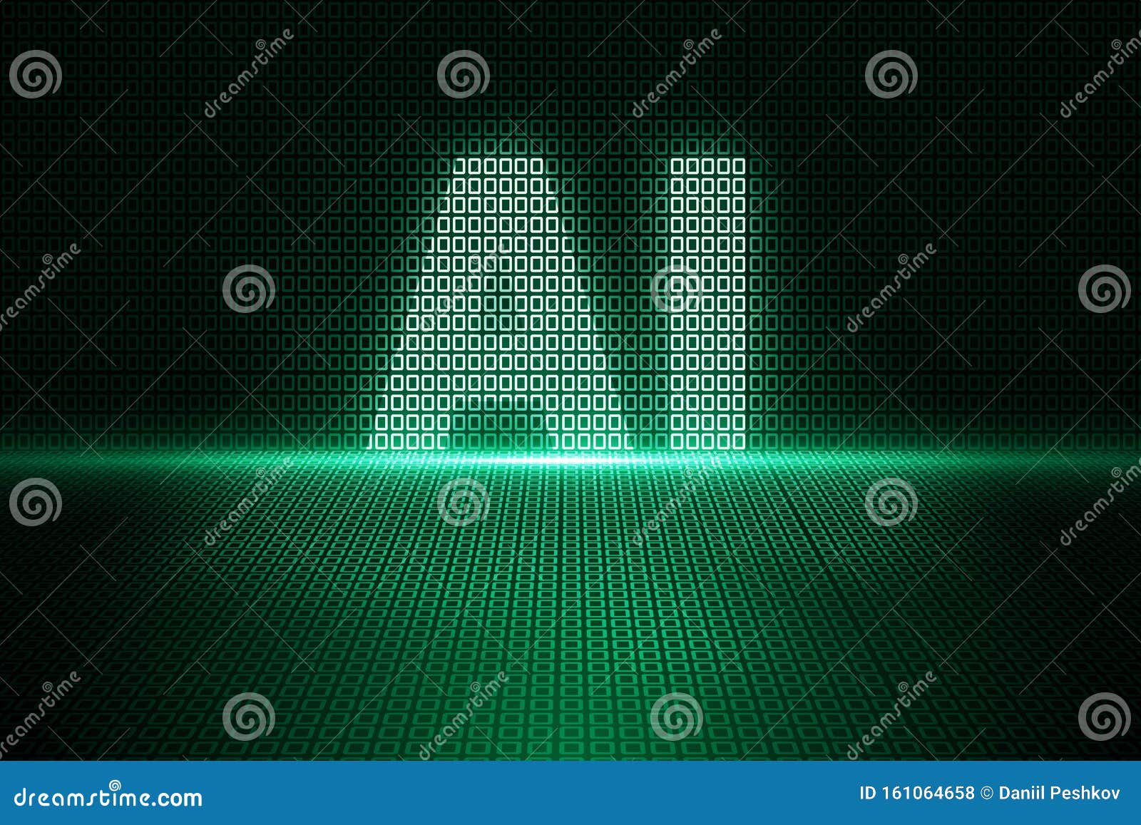 Creative Green Ai Background Stock Illustration - Illustration of green ...