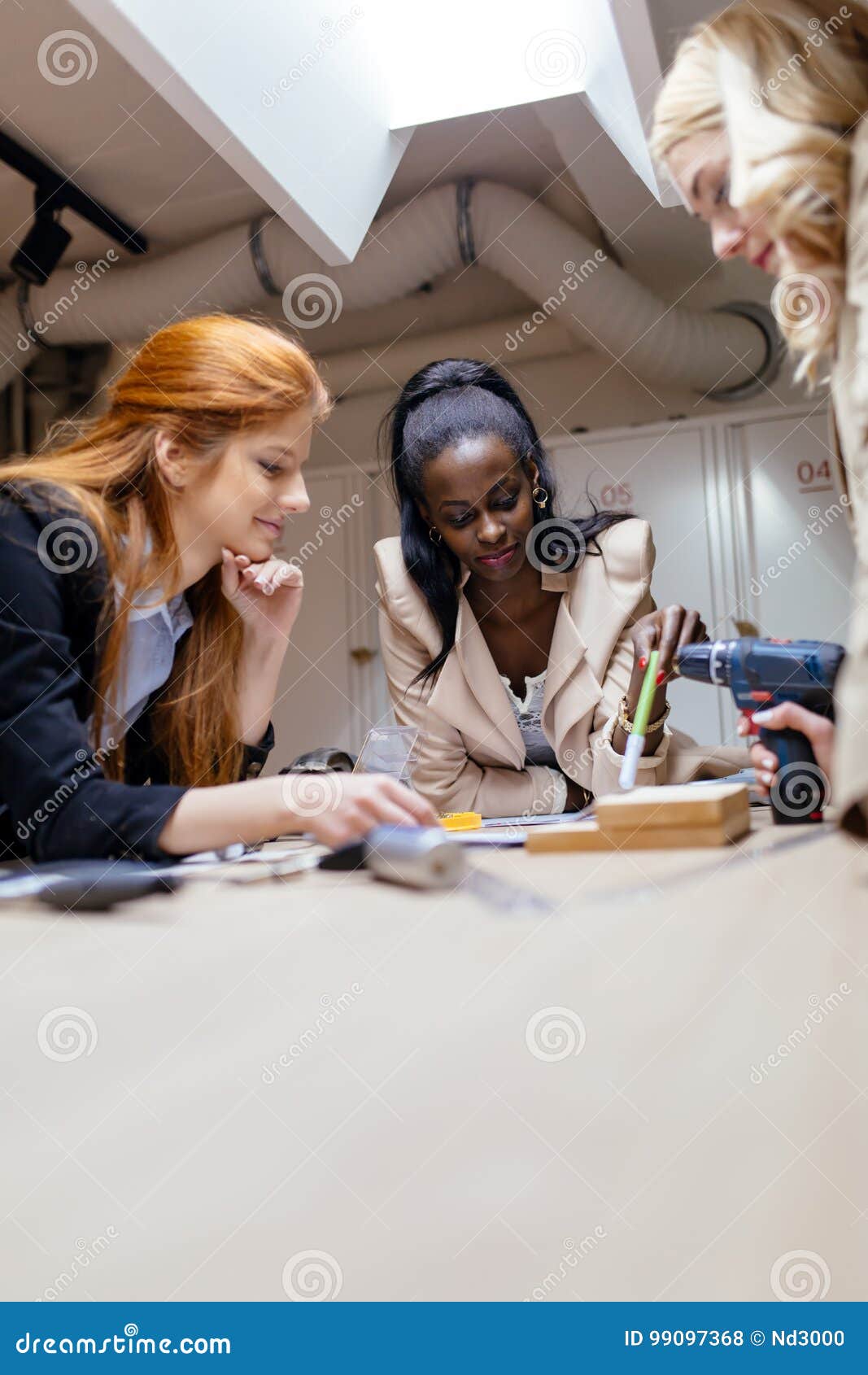 Creative Group of People Designing Stock Photo - Image of indoors ...