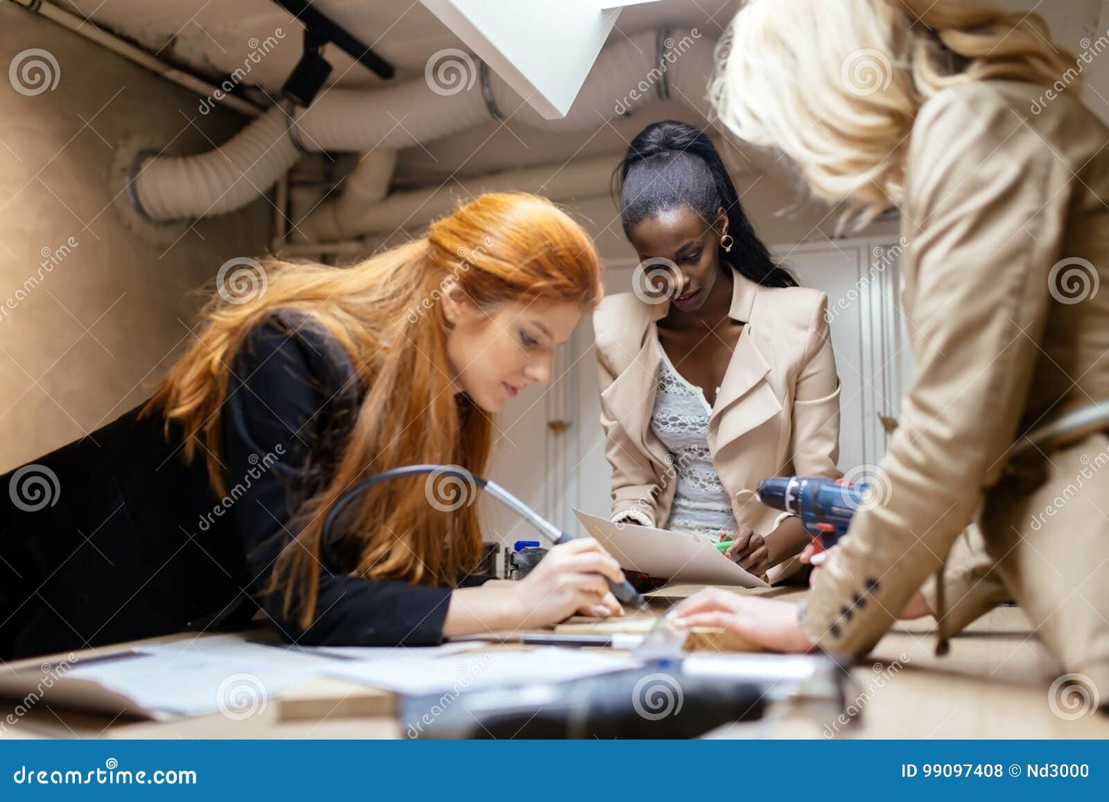 Creative Group of People Designing Stock Photo - Image of cool ...