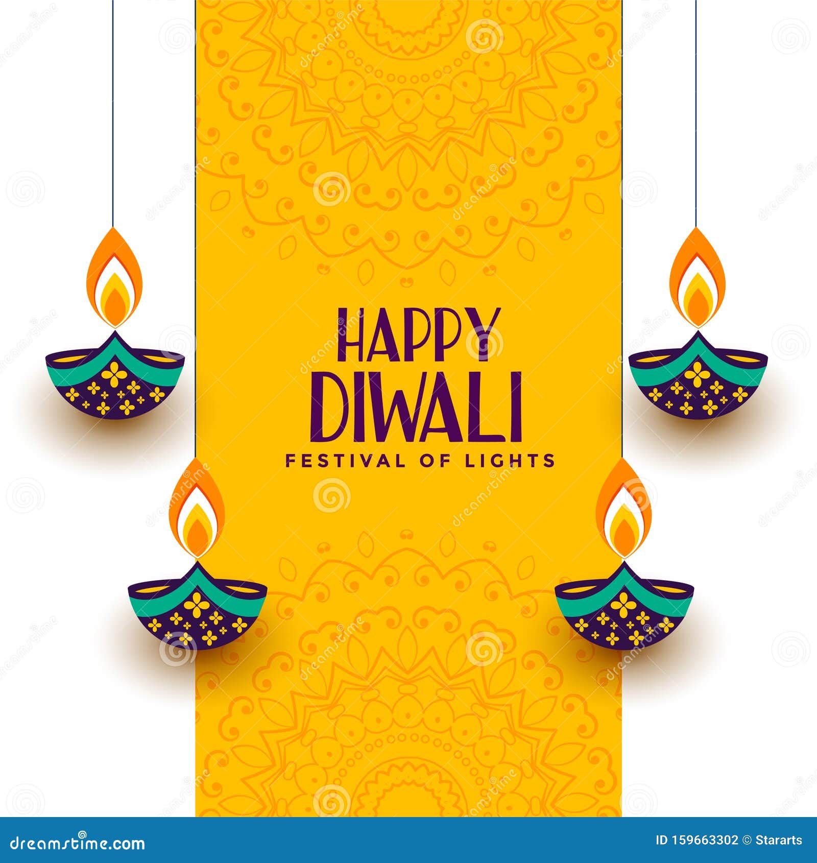 Creative Happy Diwali Festival Card with Decorative Diya Stock Vector ... Creative Happy Diwali Festival Card with Decorative Diya Stock Vector ...