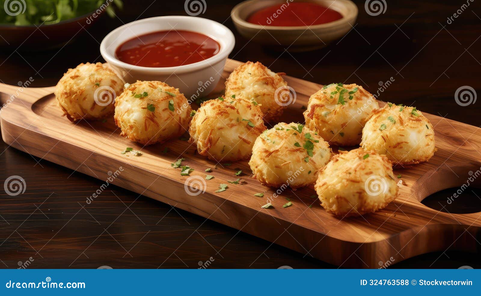 Mini Hash Brown Royalty-Free Cartoon | CartoonDealer.com #324825755