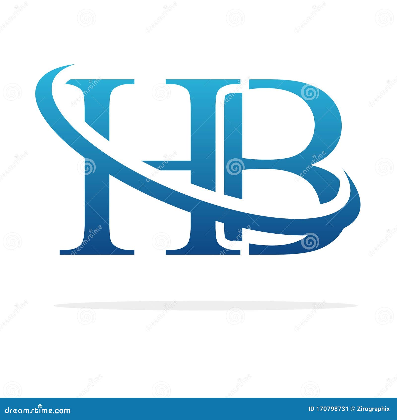 Creative HB Logo Icon Design Stock Vector - Illustration of vector ...