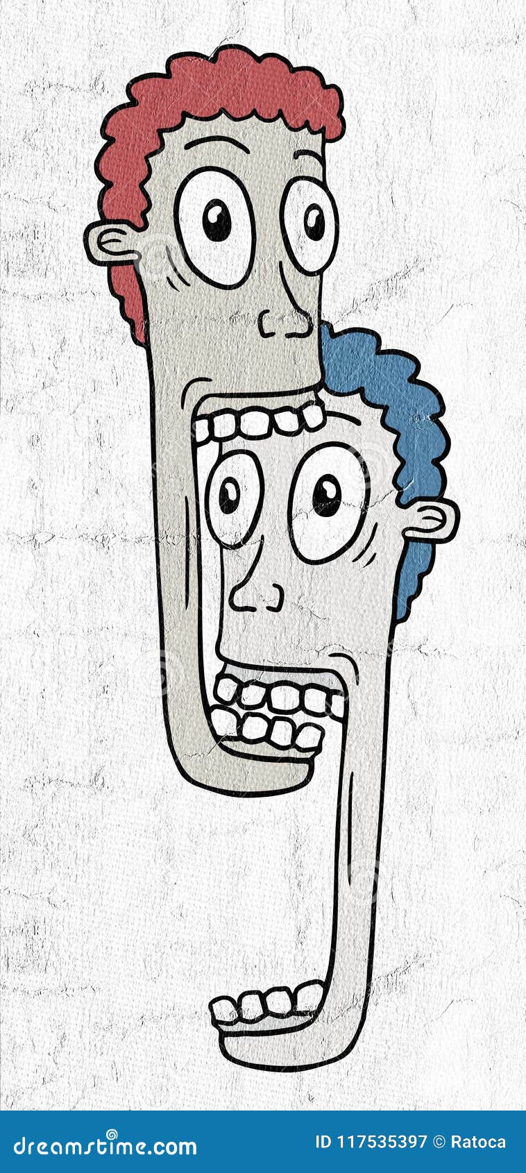 Creative heads stock illustration. Illustration of design - 117535397