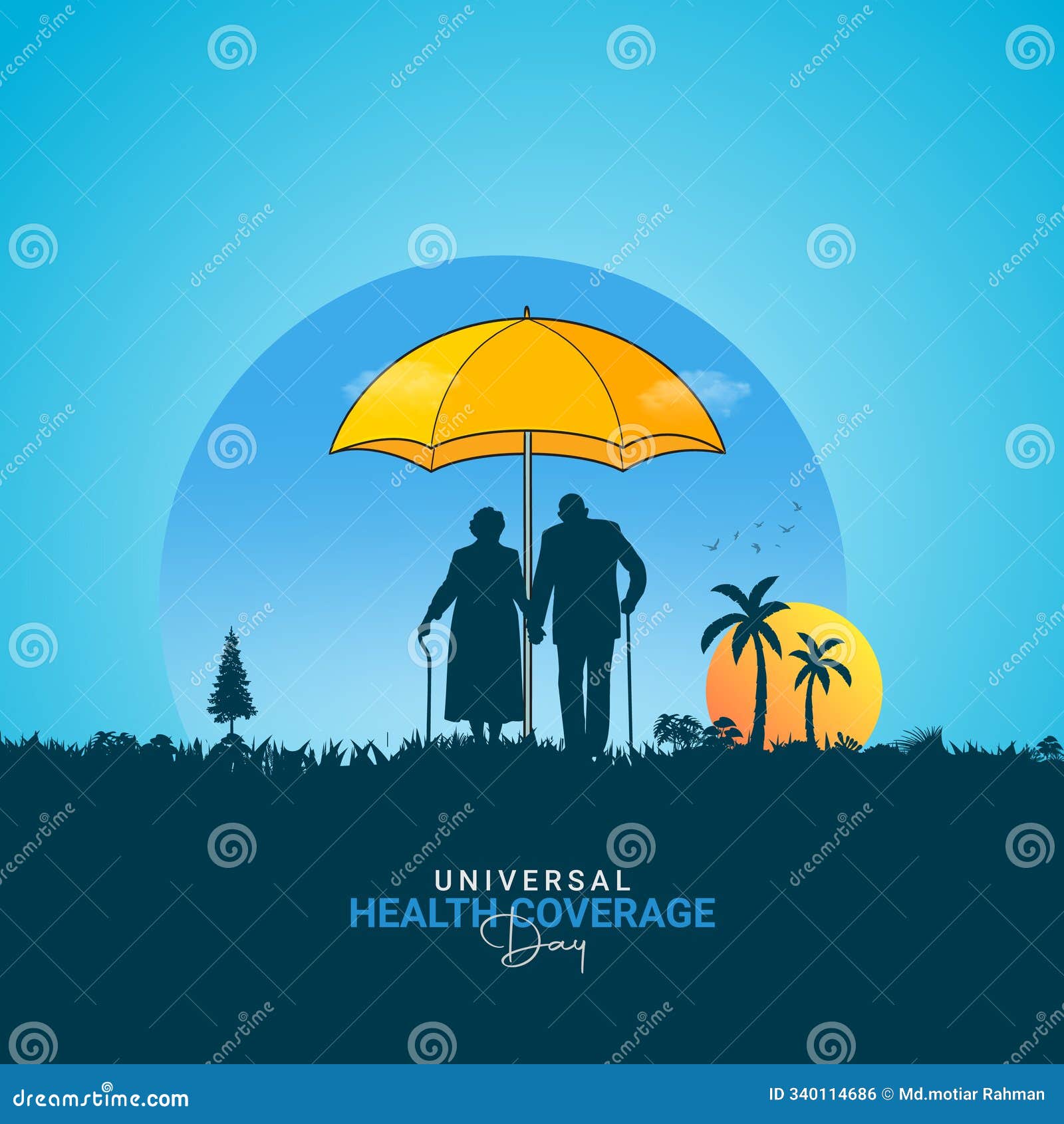 Creative Health Coverage Day Ads Design. Universal Health Coverage Day ...
