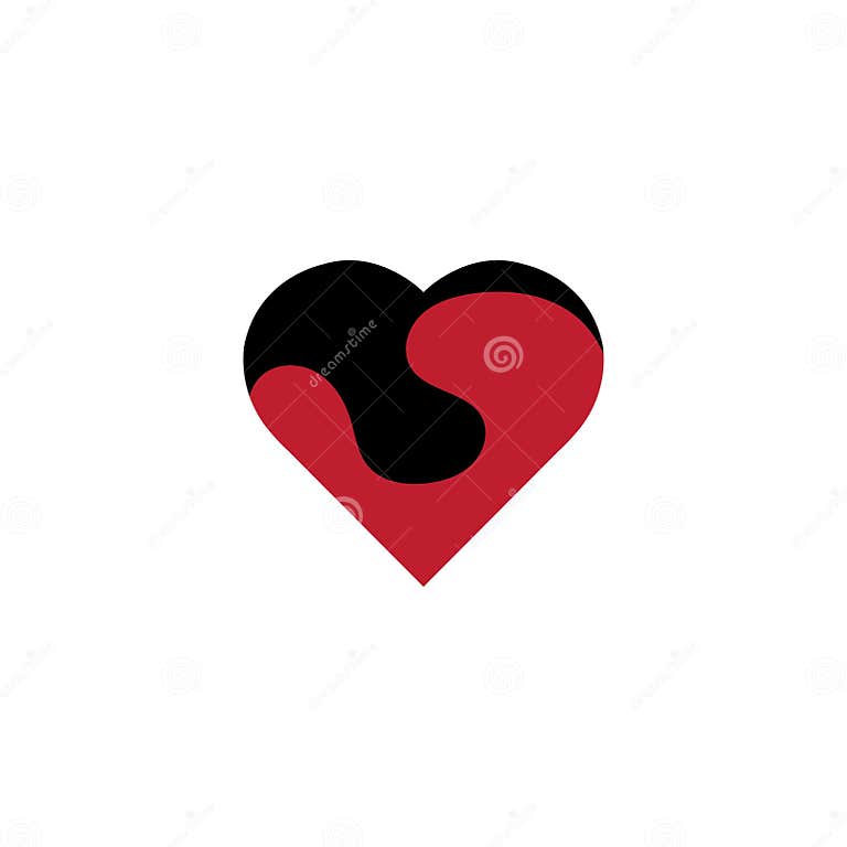Creative Heart Logo and Symbol Design Vector Template Stock Vector ...