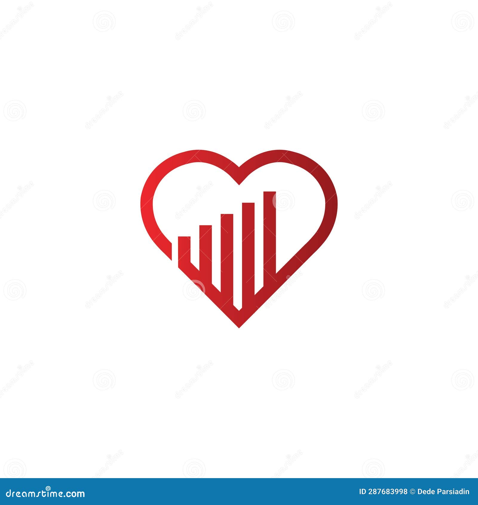 Creative Heart Logo and Symbol Design Vector Template Stock Vector ...