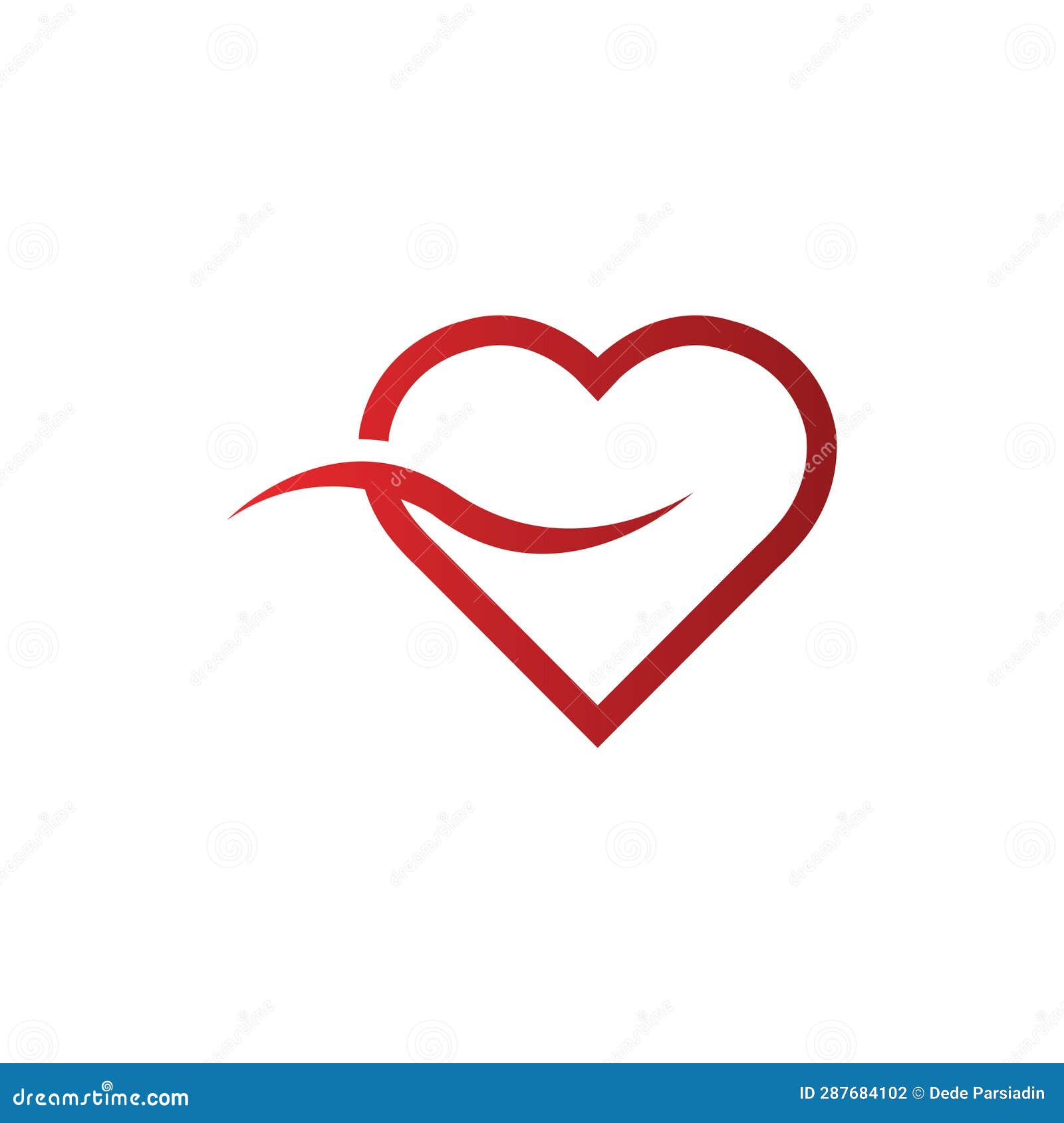 Creative Heart Logo and Symbol Design Vector Template Stock Vector ...