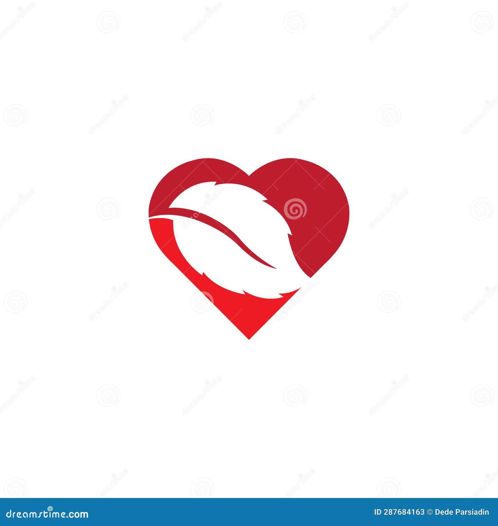Creative Heart Logo and Symbol Design Vector Template Stock Vector ...