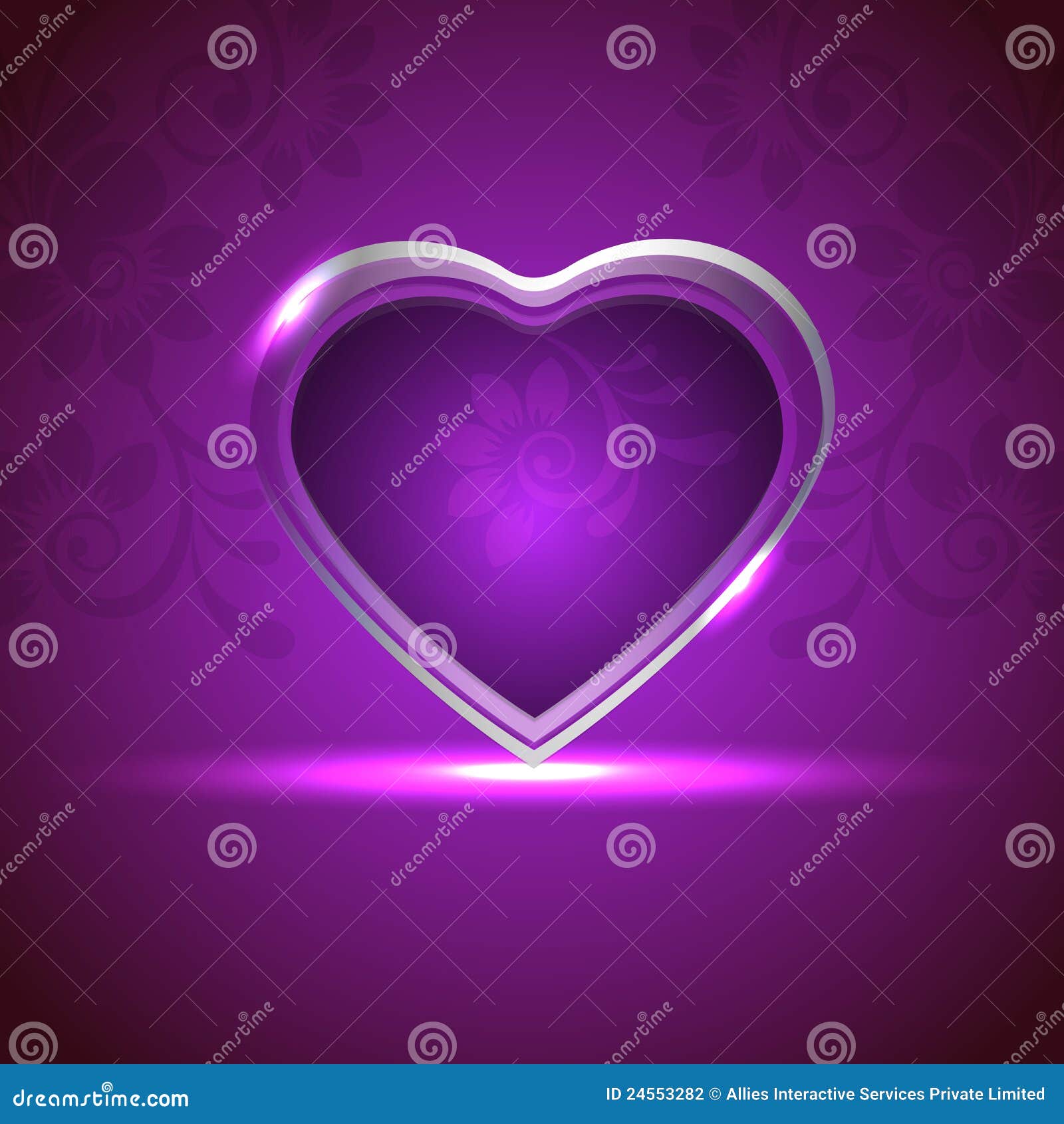 Creative Heart shape stock vector. Illustration of flow - 24553282