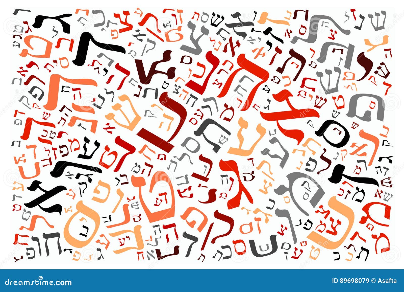 Creative Hebrew Alphabet Texture Background Royalty-Free Stock ...