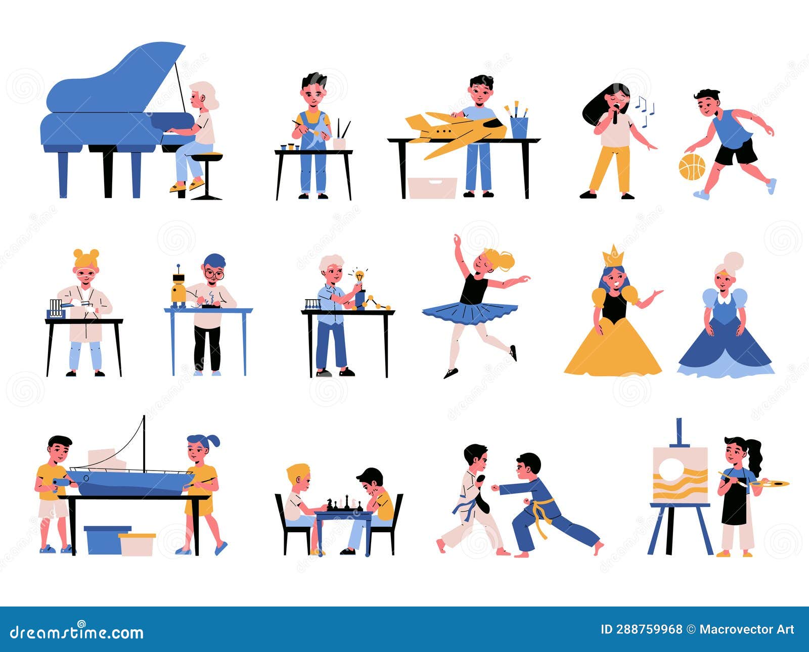 Arts And Hobbies Icons, Line Symbols, Web Signs, Vector Set, Isolated ...