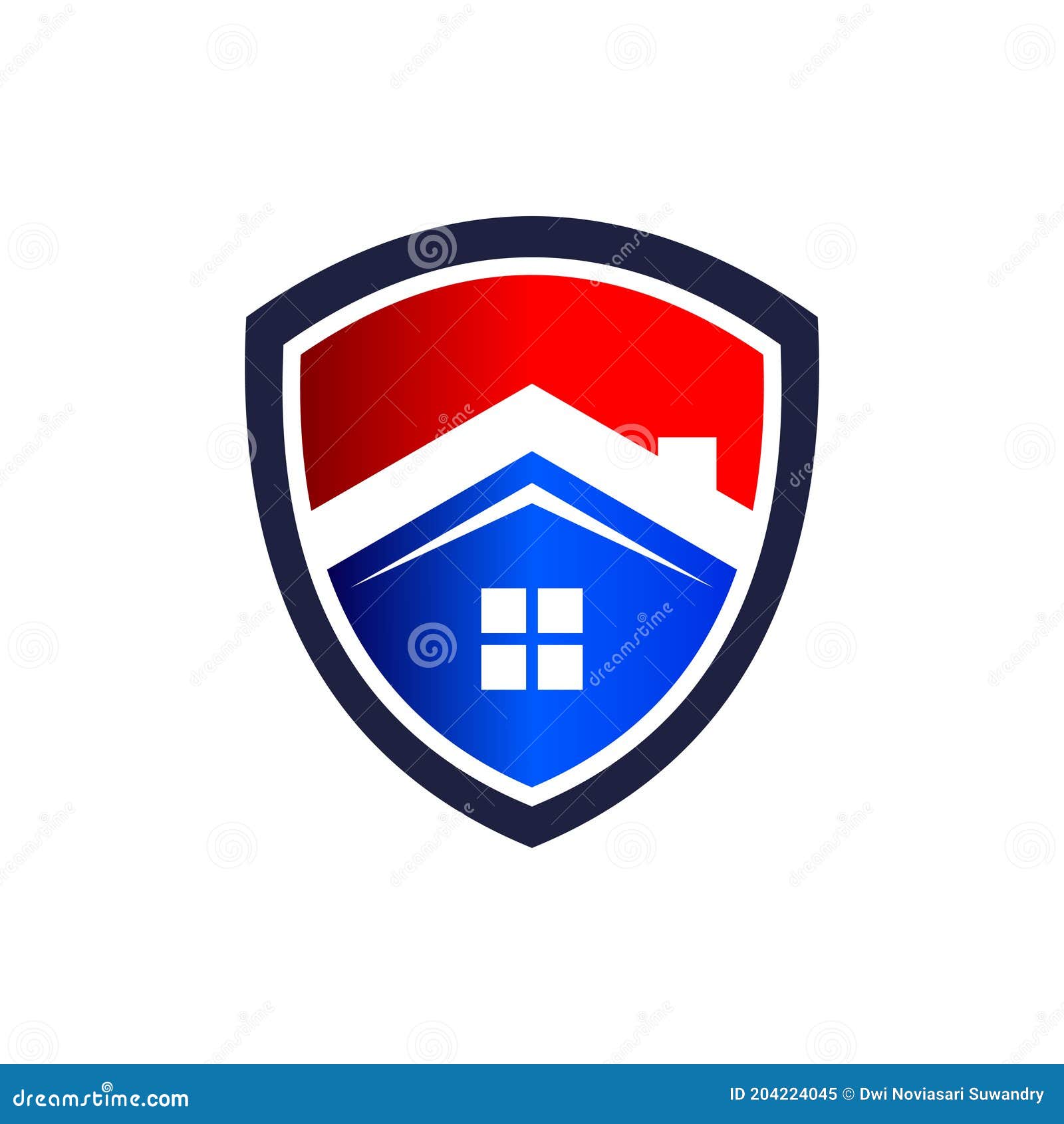 Blue Shield Home Protection Logo Concept Stock Vector - Illustration of ...
