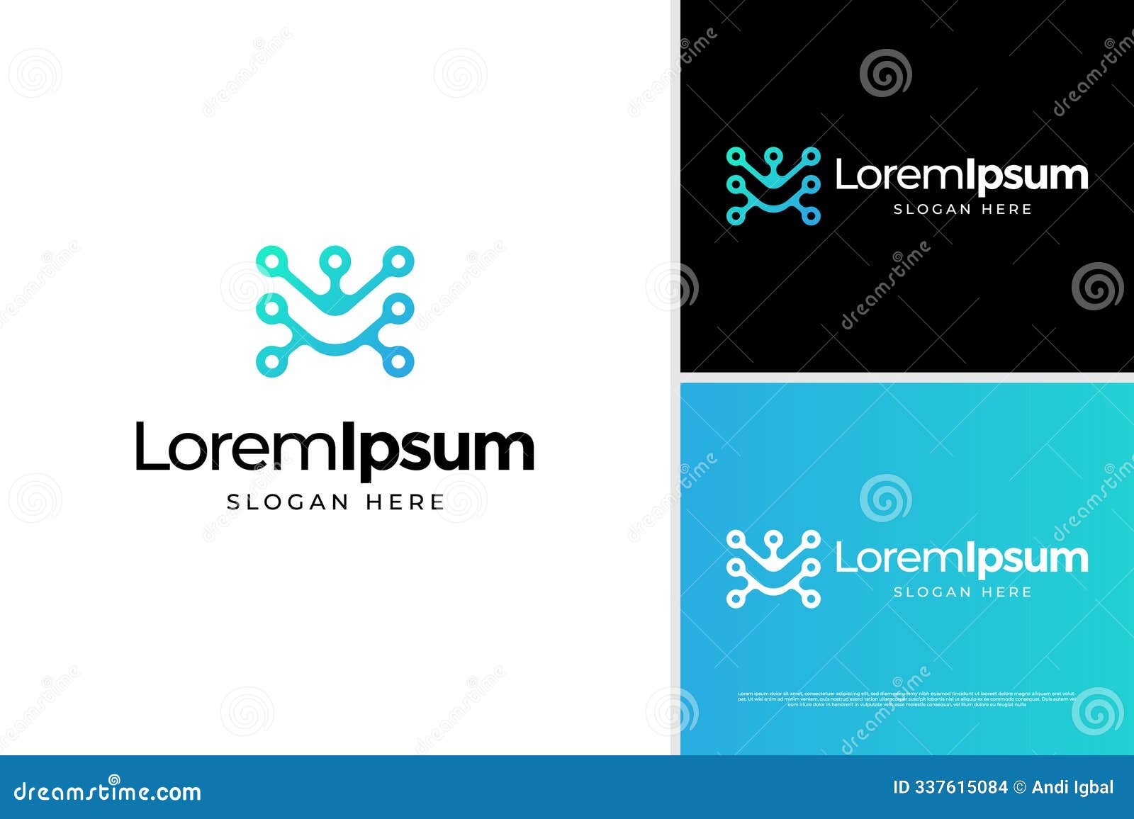 Creative Host Connect Technology Logo Symbol Design Stock Vector ...