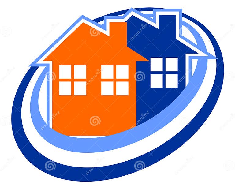 Creative house icon stock vector. Illustration of modern - 28207978