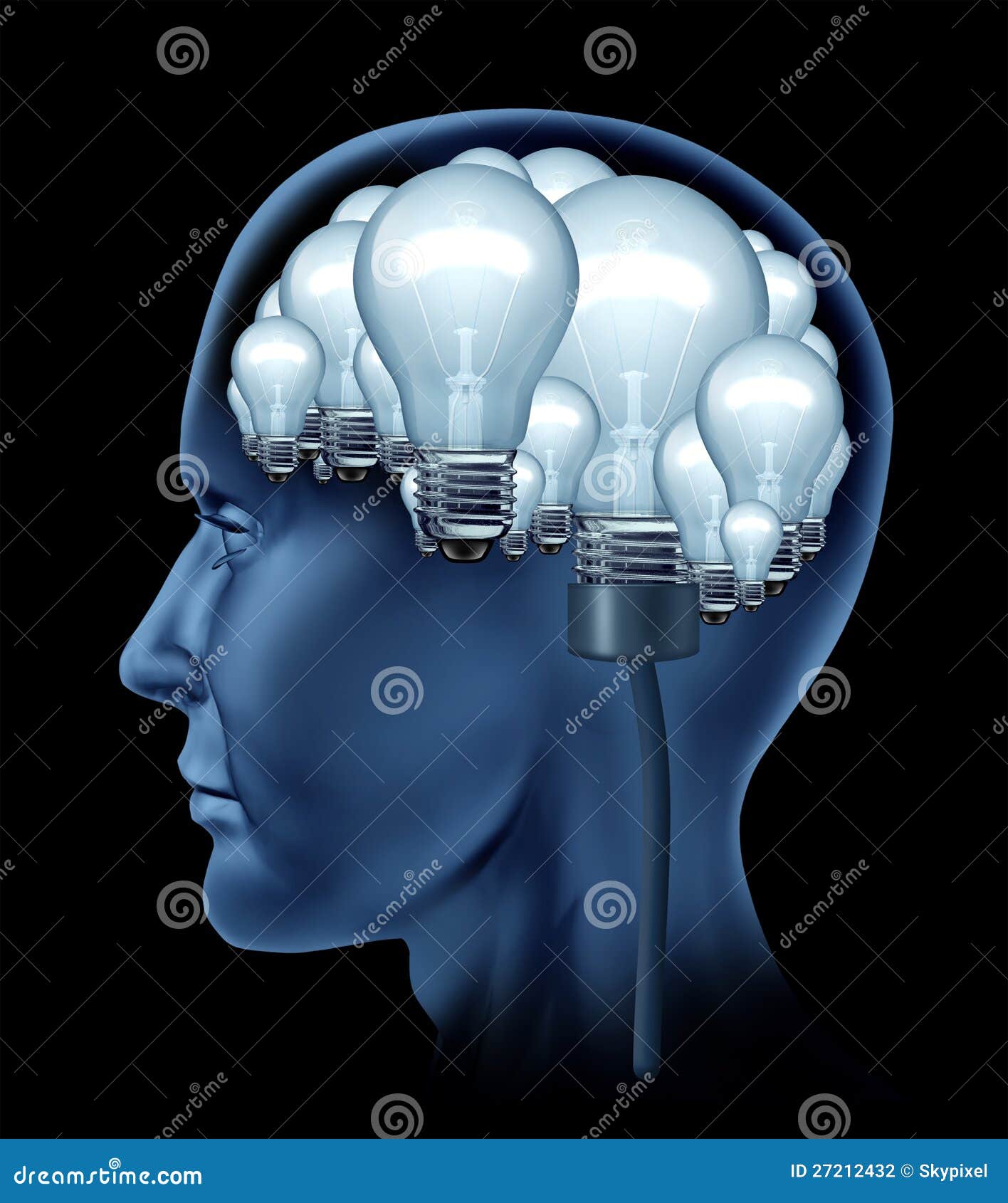 Creative Human Body Design With Touch Points Words Stock Photography ...