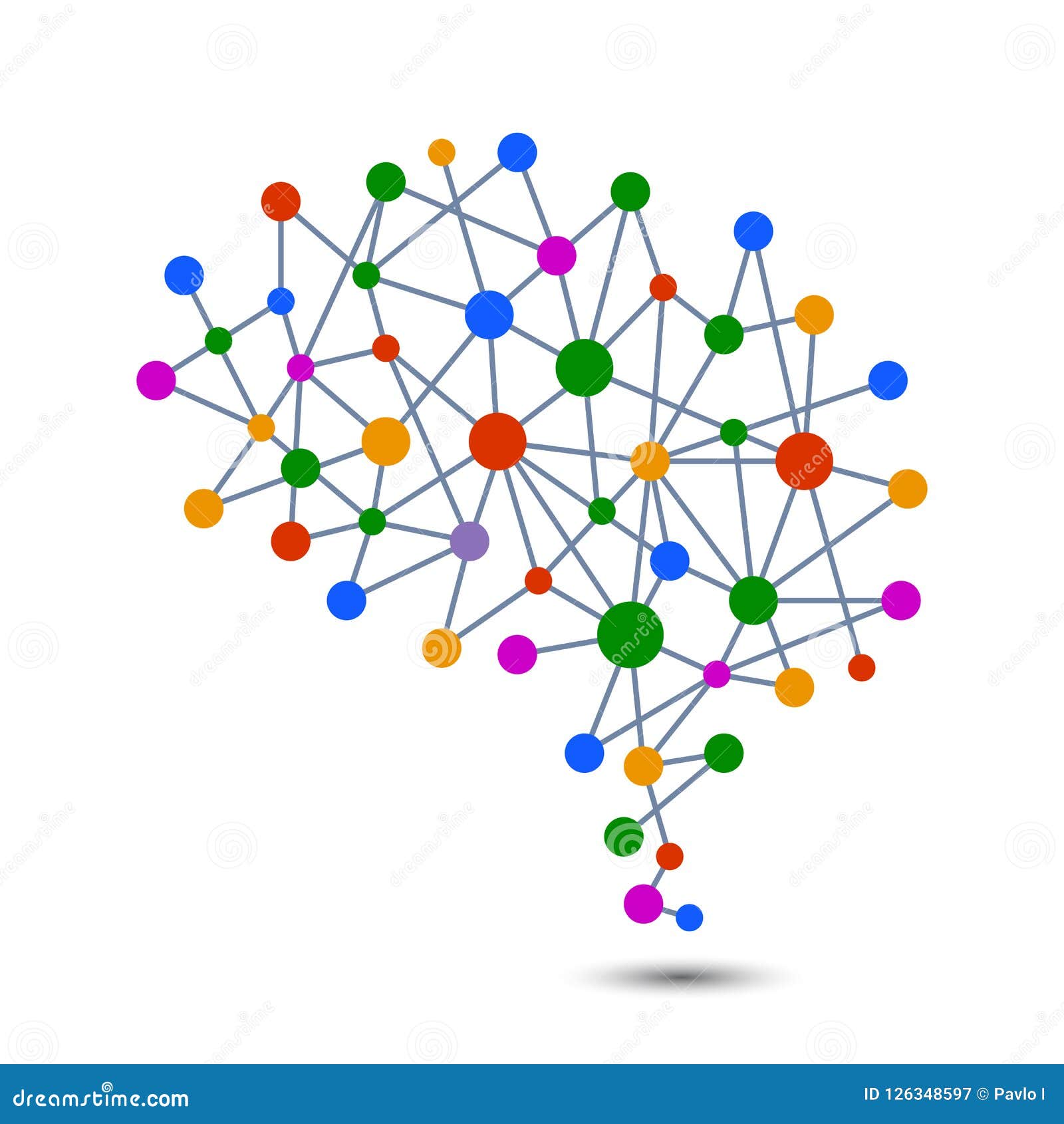 Creative Human Brain - Vector Stock Vector - Illustration of brain ...