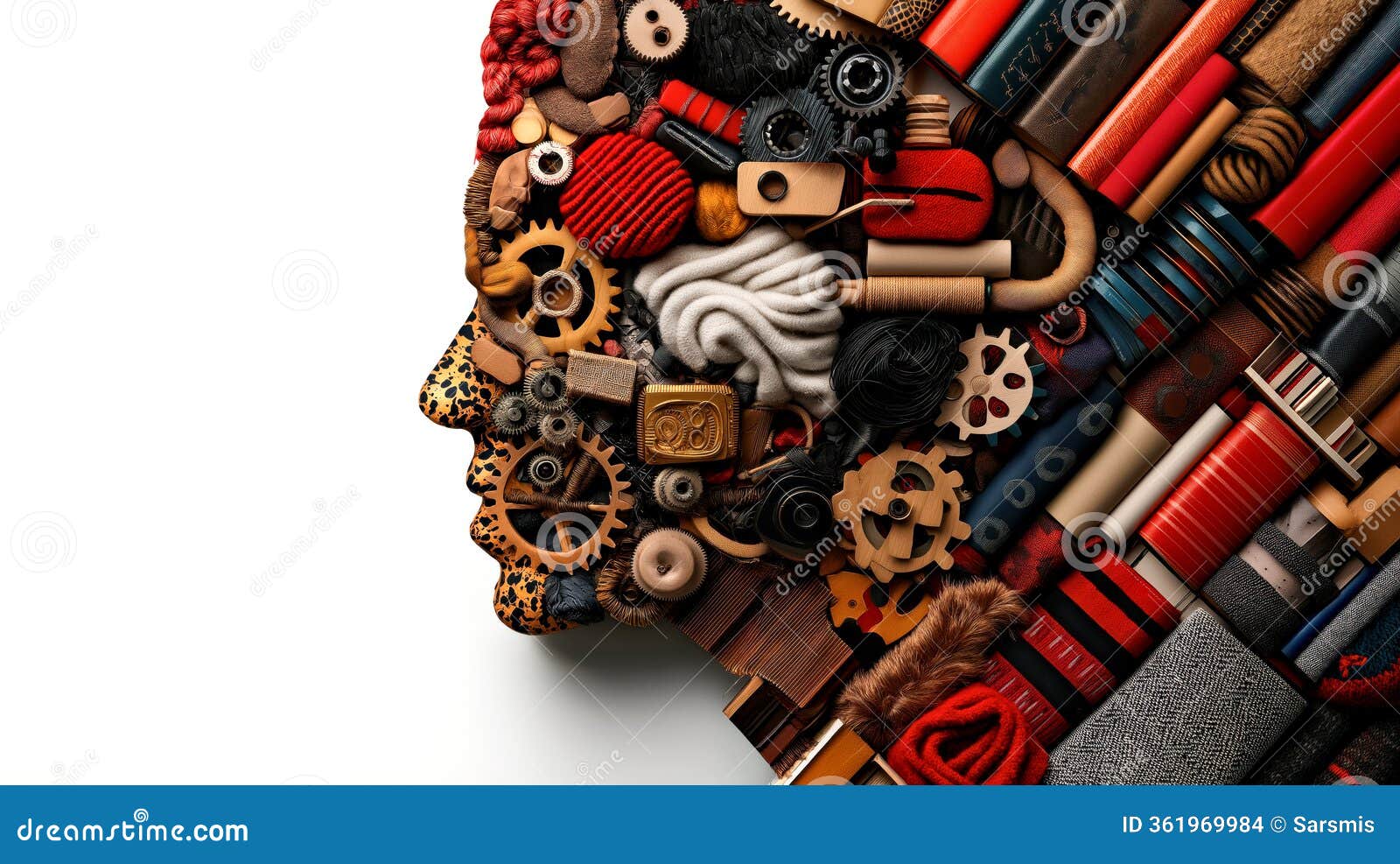 Mechanical Objects Can Be Imagined As Colorful Art Royalty-Free Stock ...
