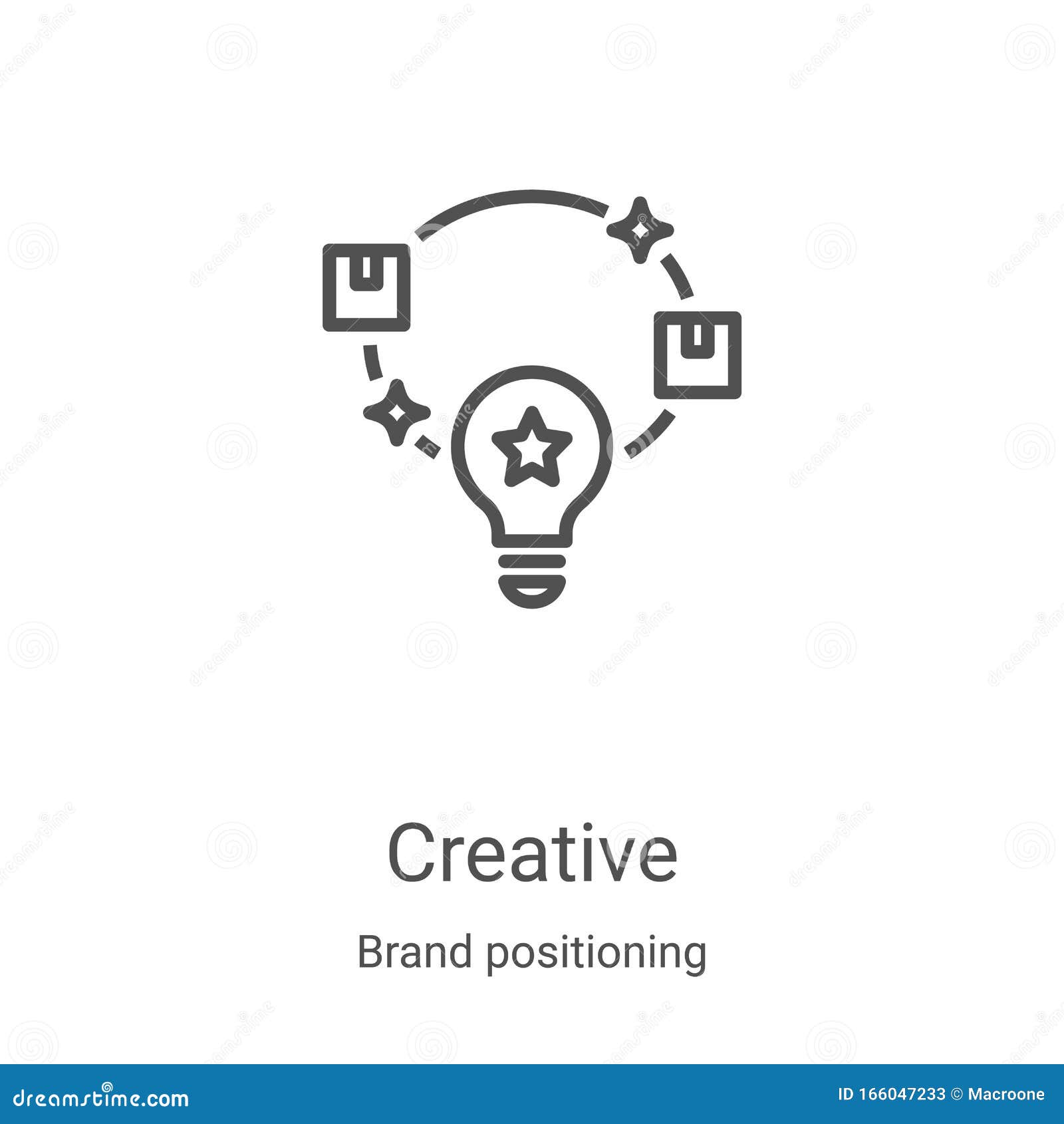 Brand Positioning Icon Vector From Brand Positioning Collection. Thin ...