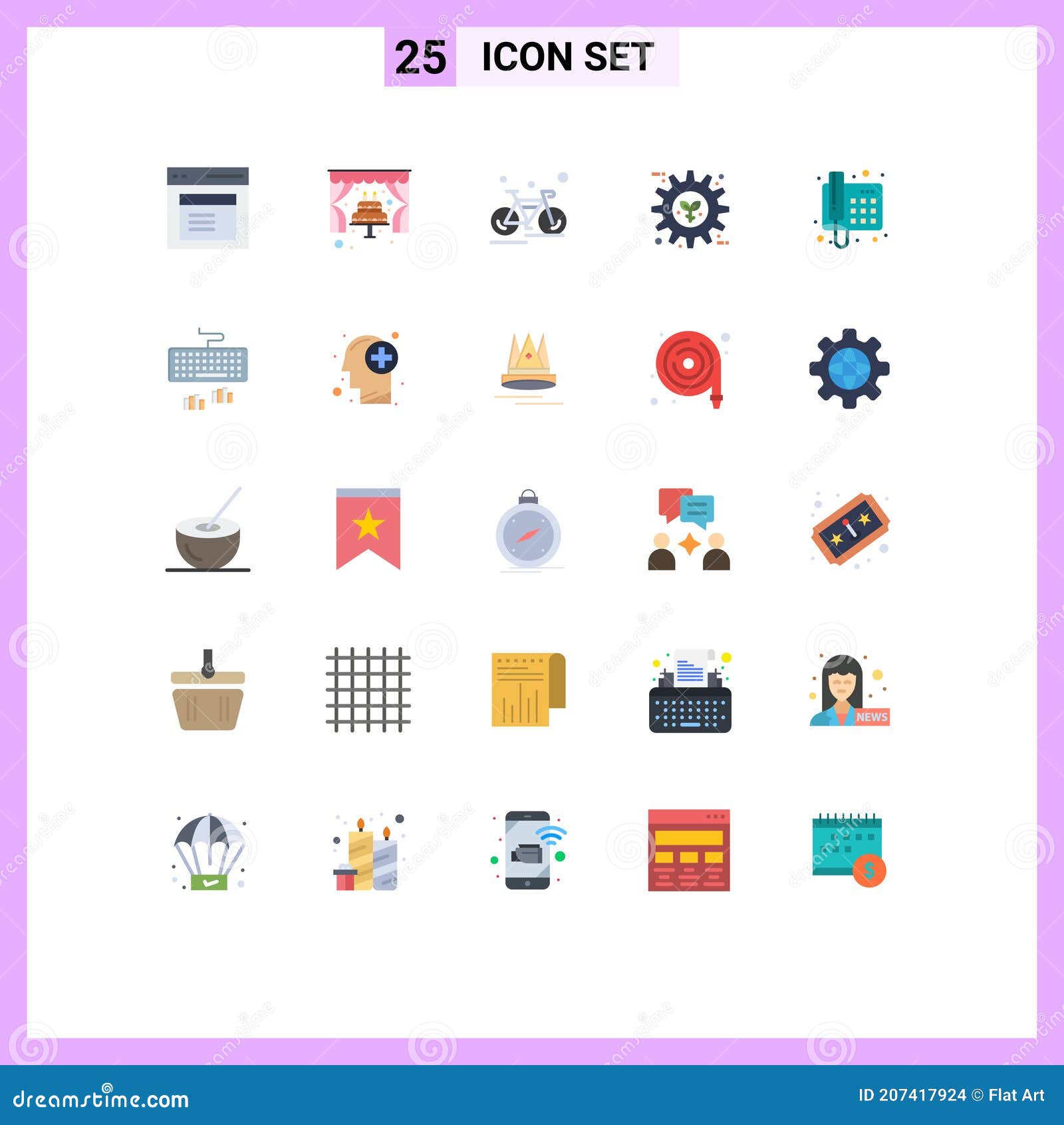 25 Creative Icons Modern Signs and Symbols of Preference, Energy ...