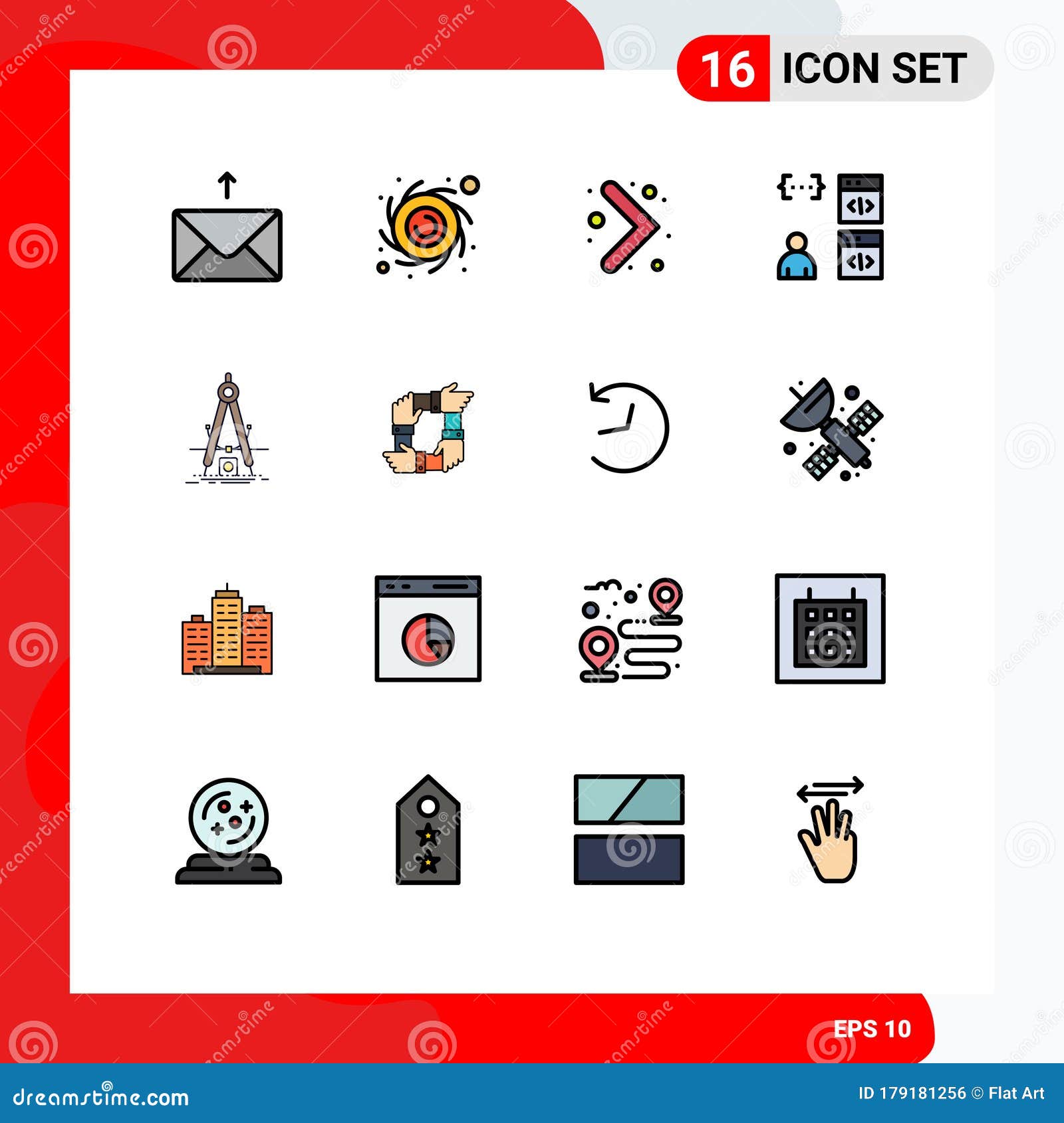 16 Creative Icons Modern Signs and Symbols of Refinement, Measure ...