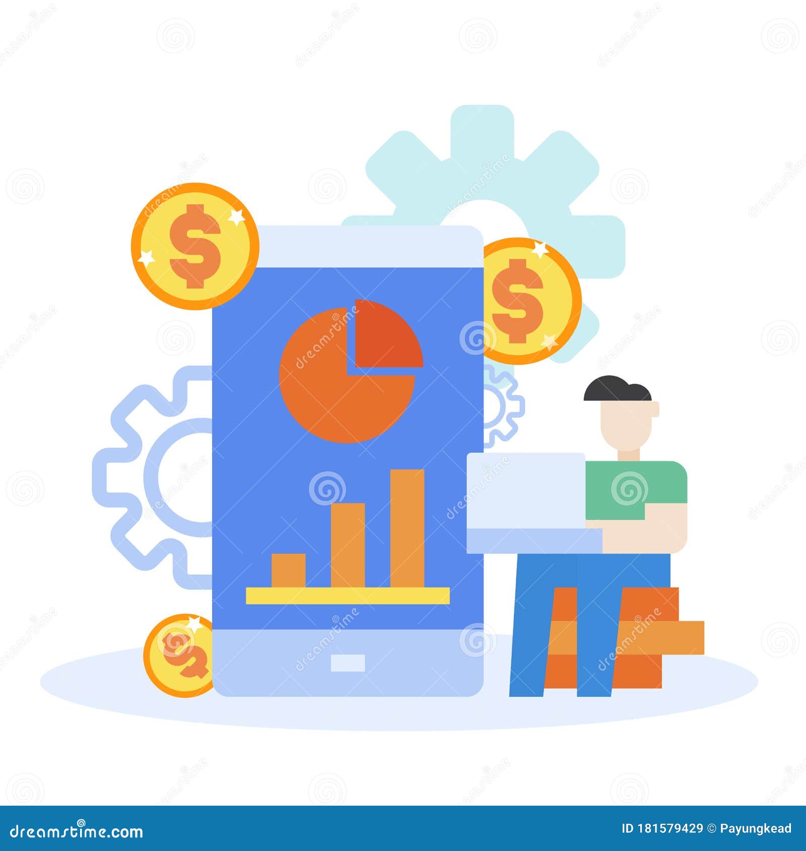 Creative Business Solutions Illustration Stock Vector - Illustration of ...