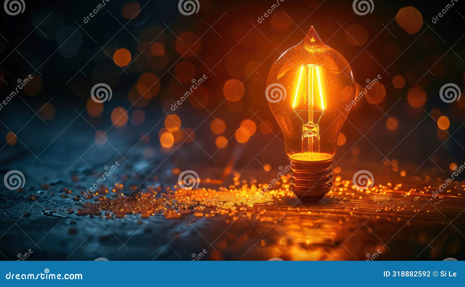 Creative Idea Concept: Pencil Drawing of Bulb with Light Stock ...